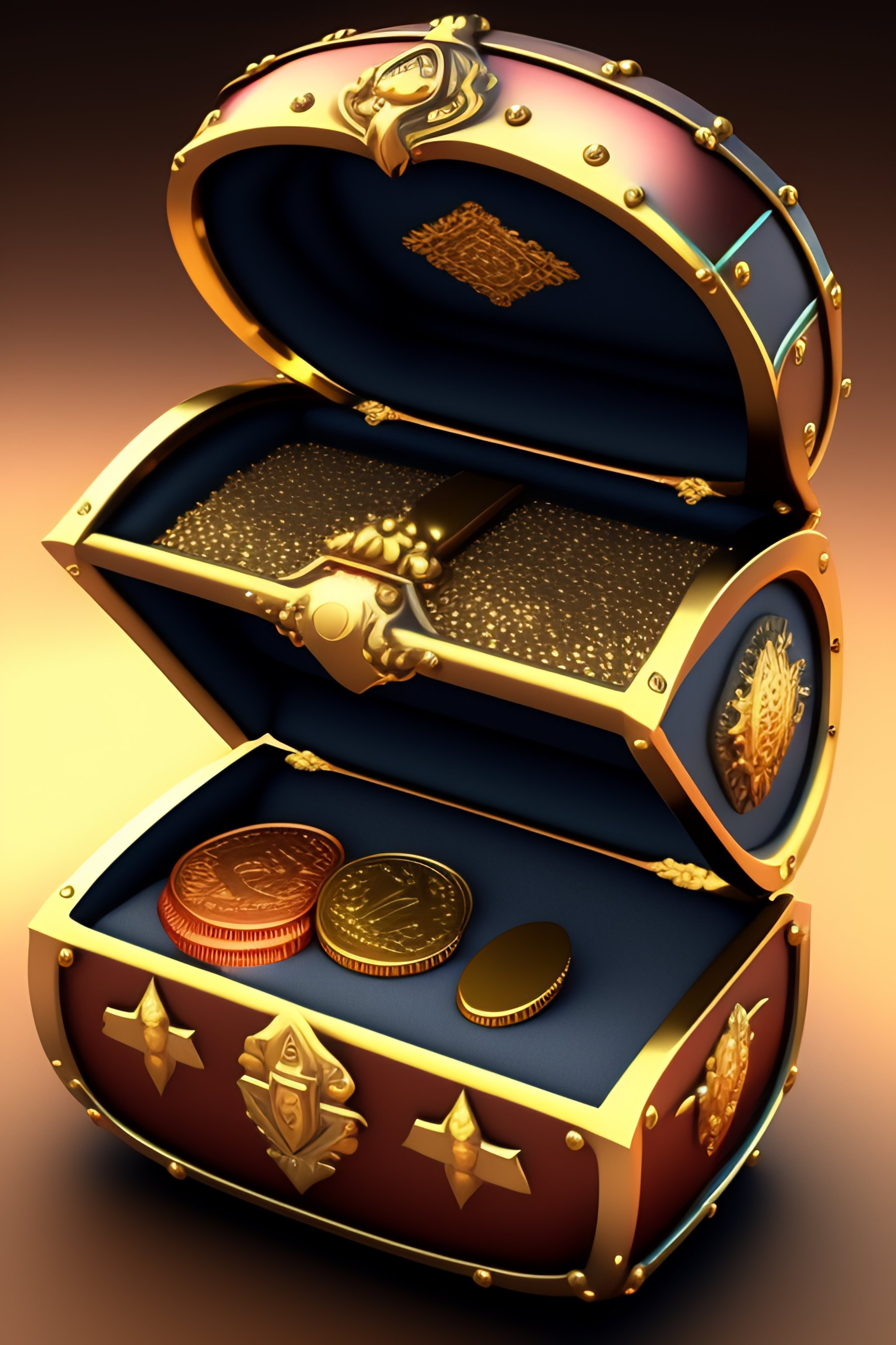 Lexica - 2d graphic, treasure chest