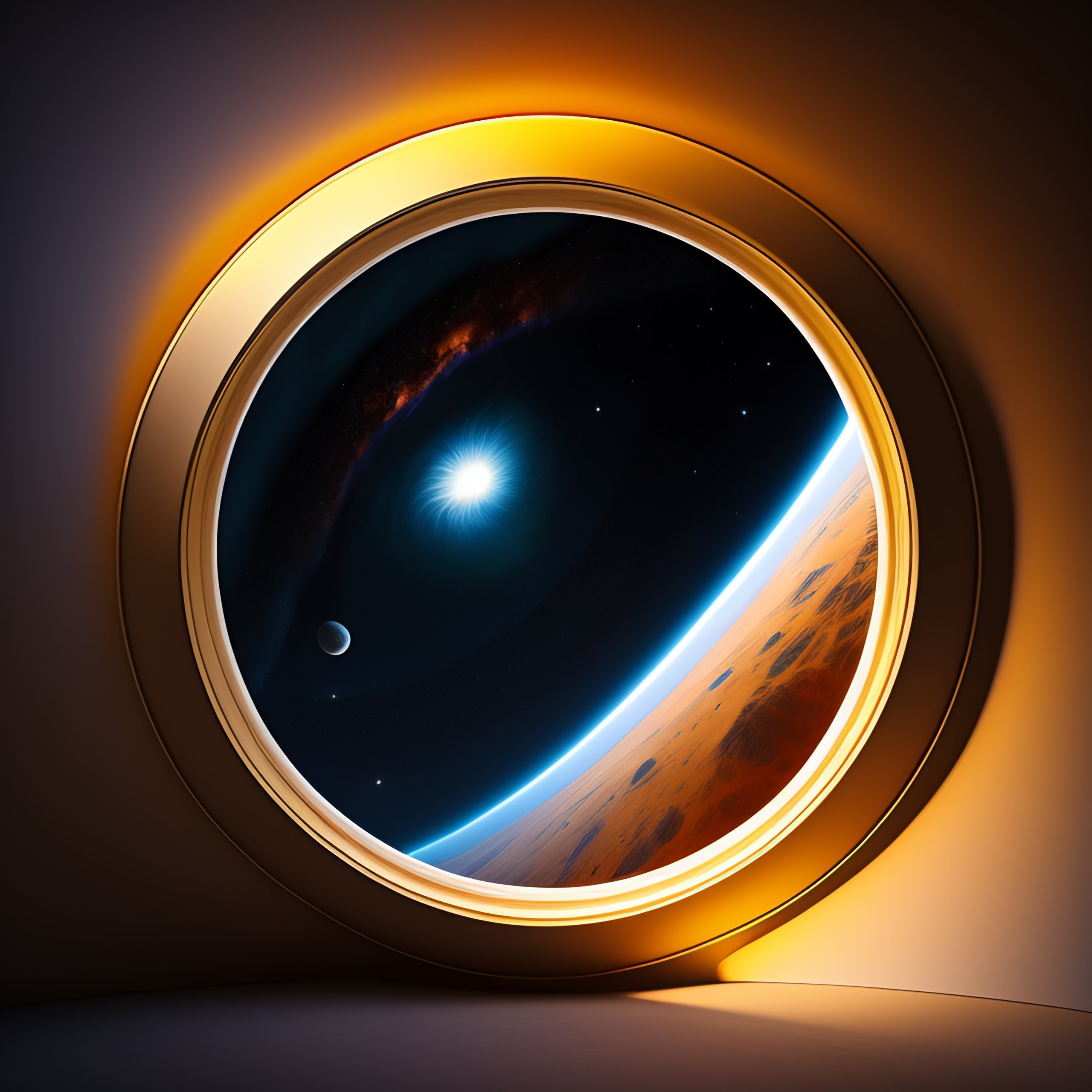 Lexica - Space portal giving a view into the unknown