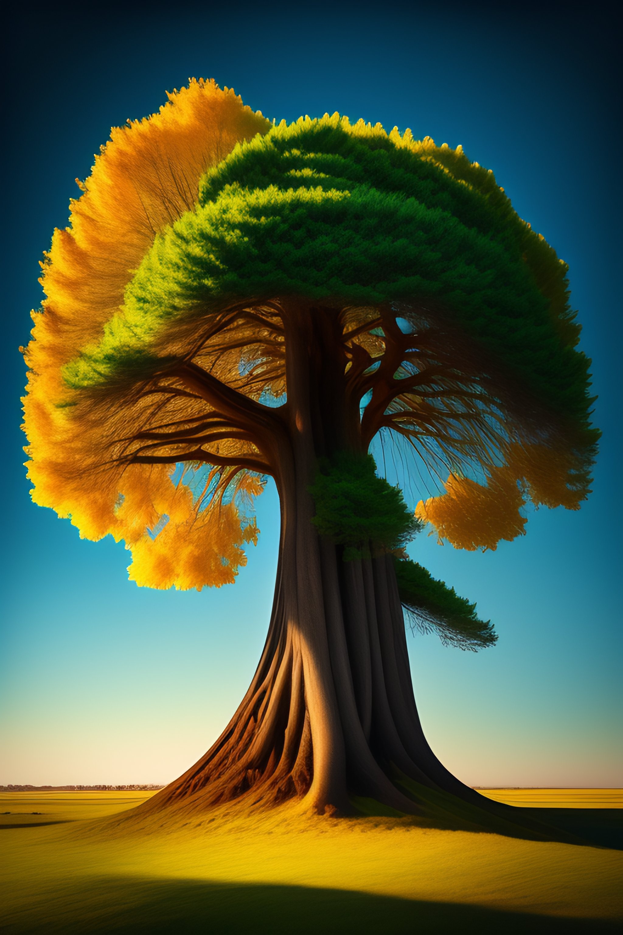 Lexica - Upside down tree