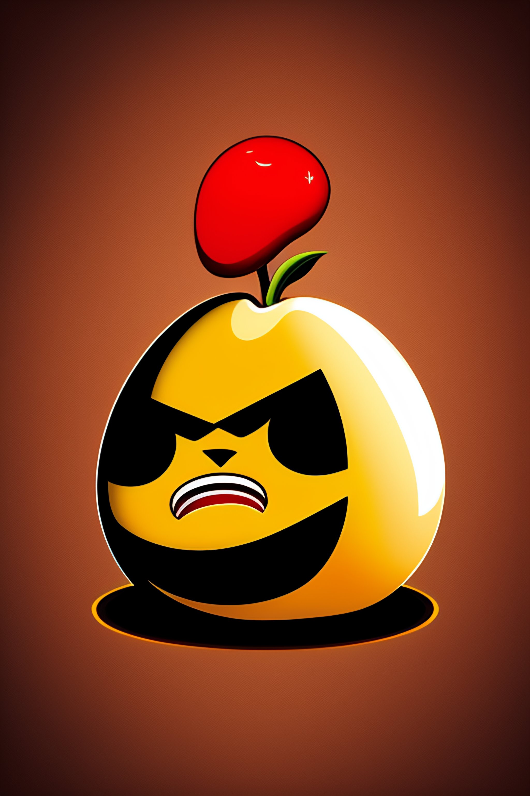 Lexica - Logo sport angry and evil potato
