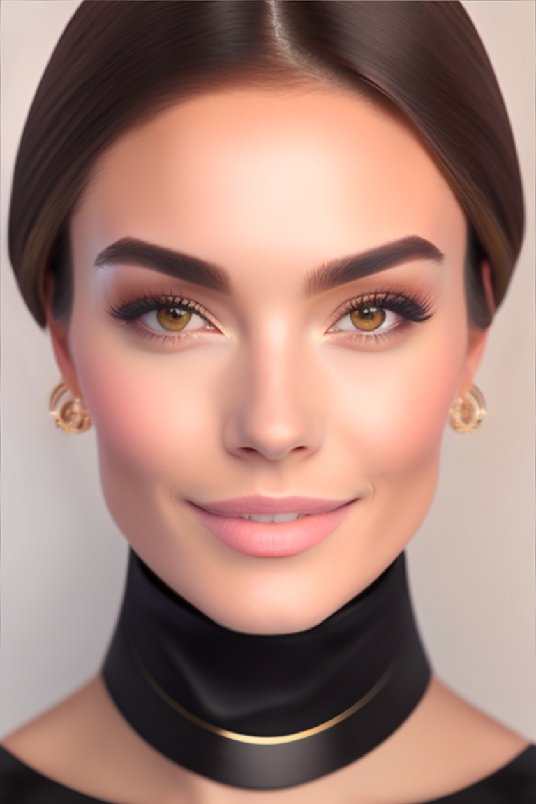 Lexica - Exquisite female visage that embodies both beauty and charm ...