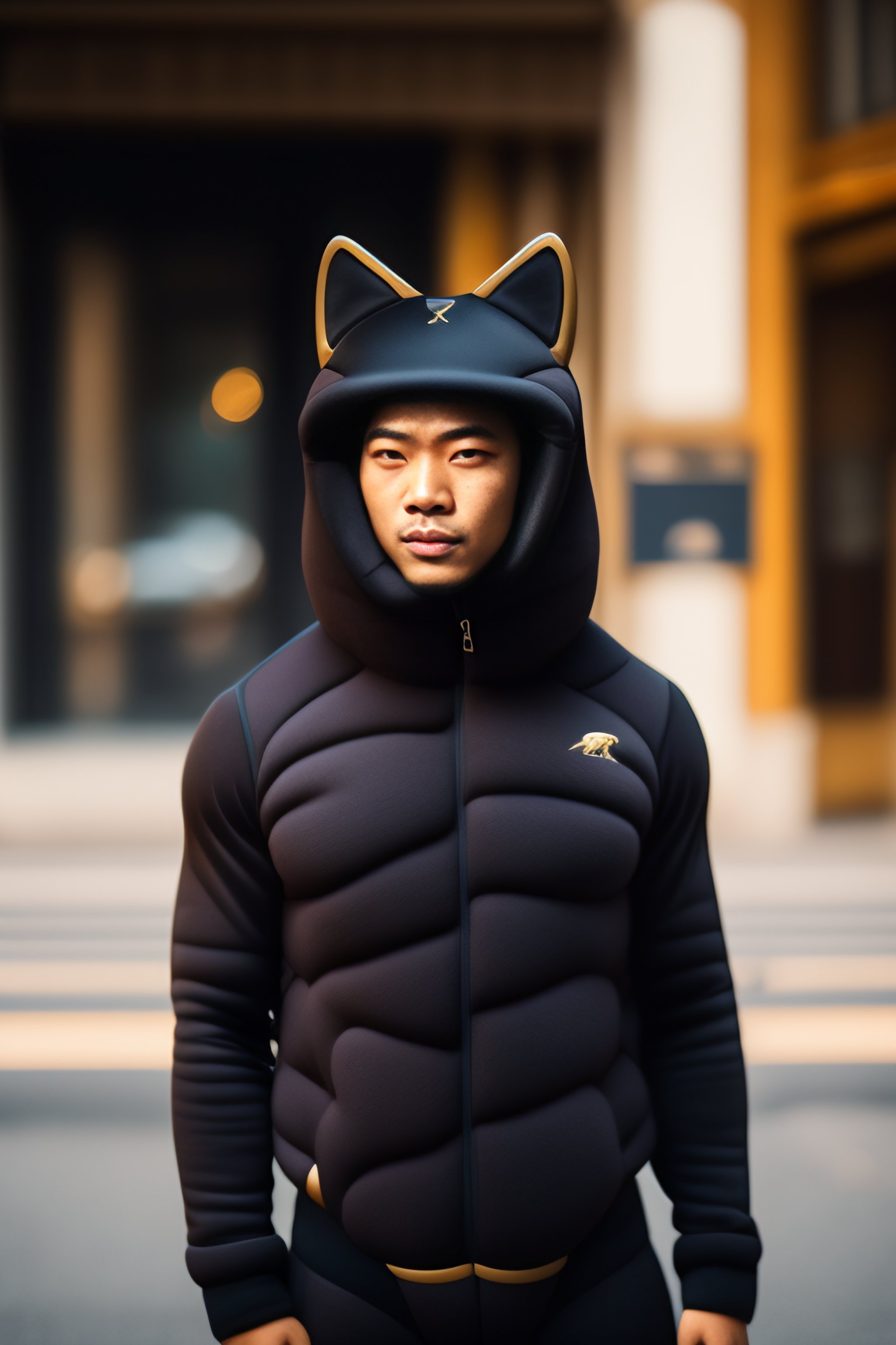 Lexica - Man in cat suit