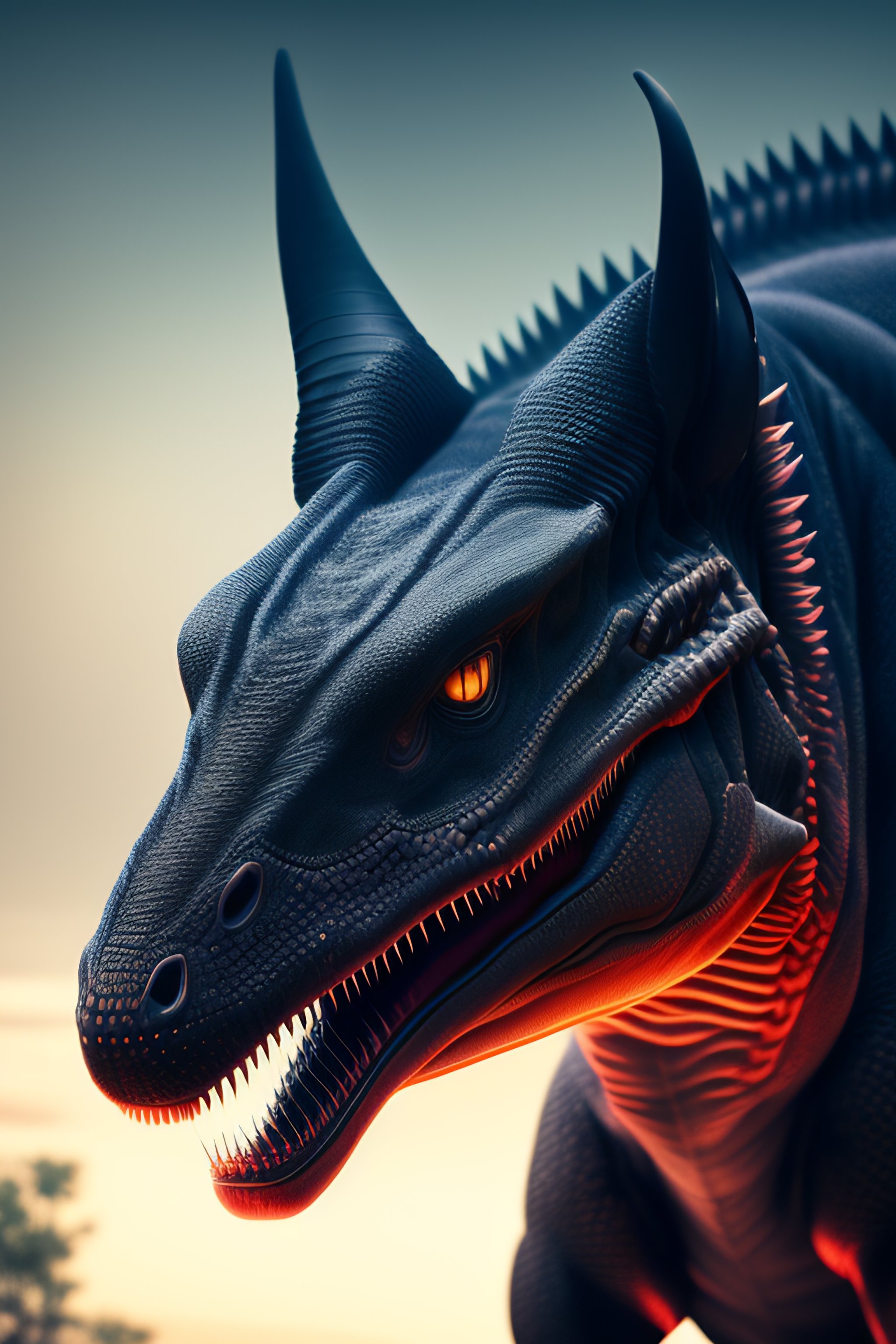 Lexica - The Noxonidis is a large, reptilian creature with shimmering ...