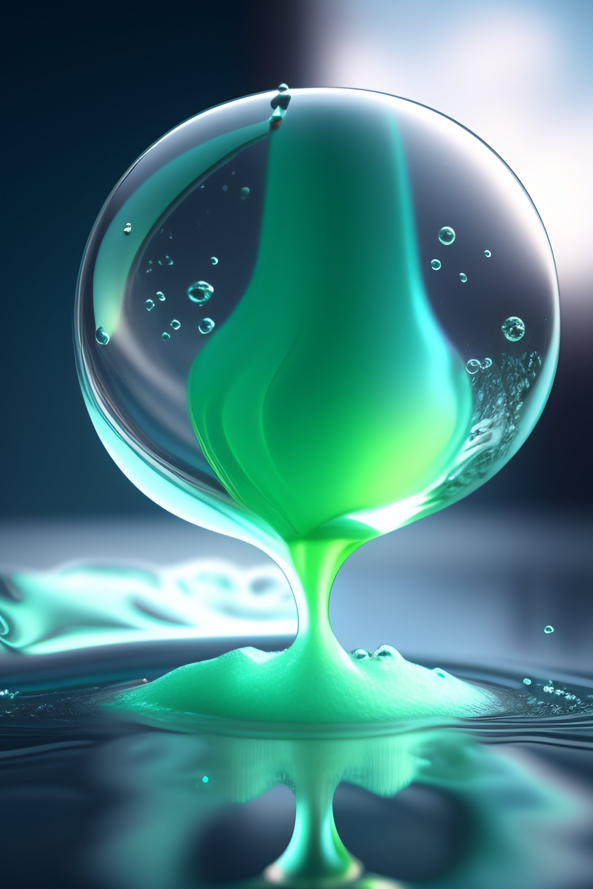 Lexica - Ghost, slime, vfx, cgi, sci-fi, 3d, fluid, water, flying ...