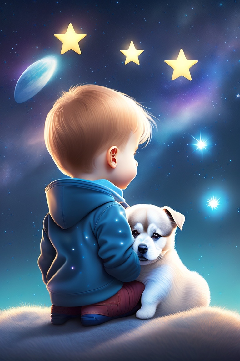 Lexica - Cute and adorable cartoon of a child, fantasy, super cute ...