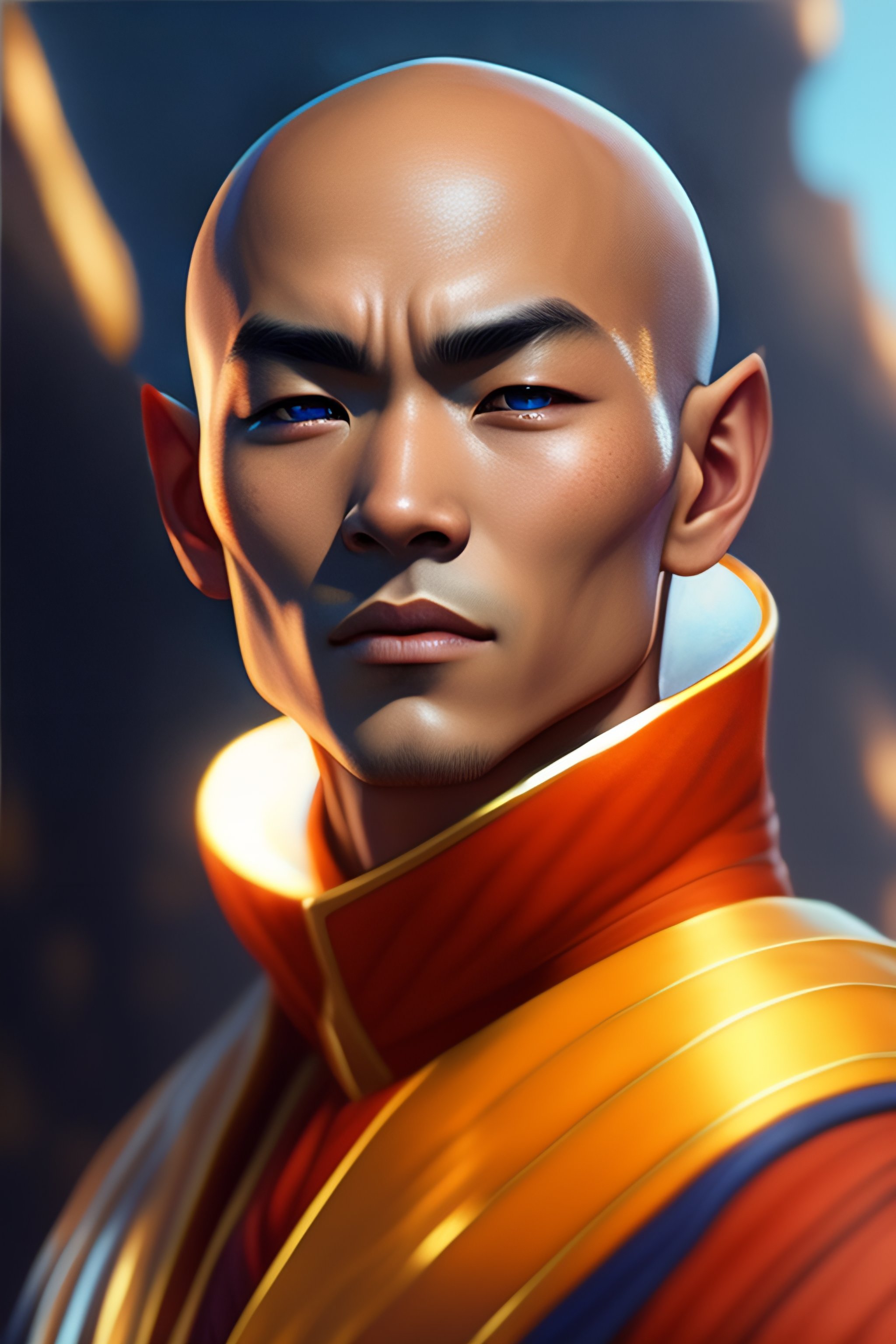 Lexica - Aang from Avatar the last airbender, made by Stanley Artgerm Lau, WLOP, Rossdraws ...