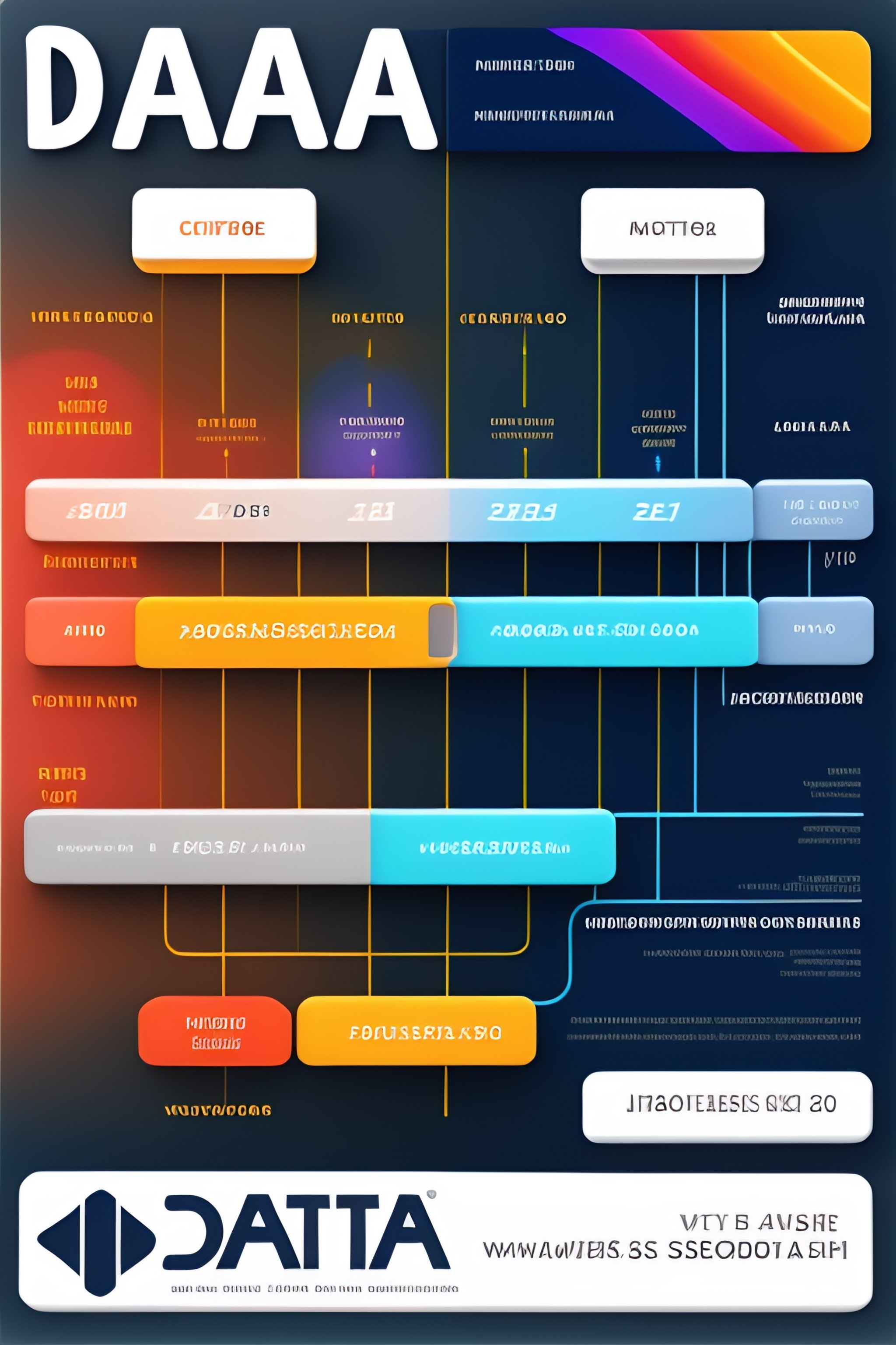 Lexica - Data connection nodes, vector graphic metaverse.
