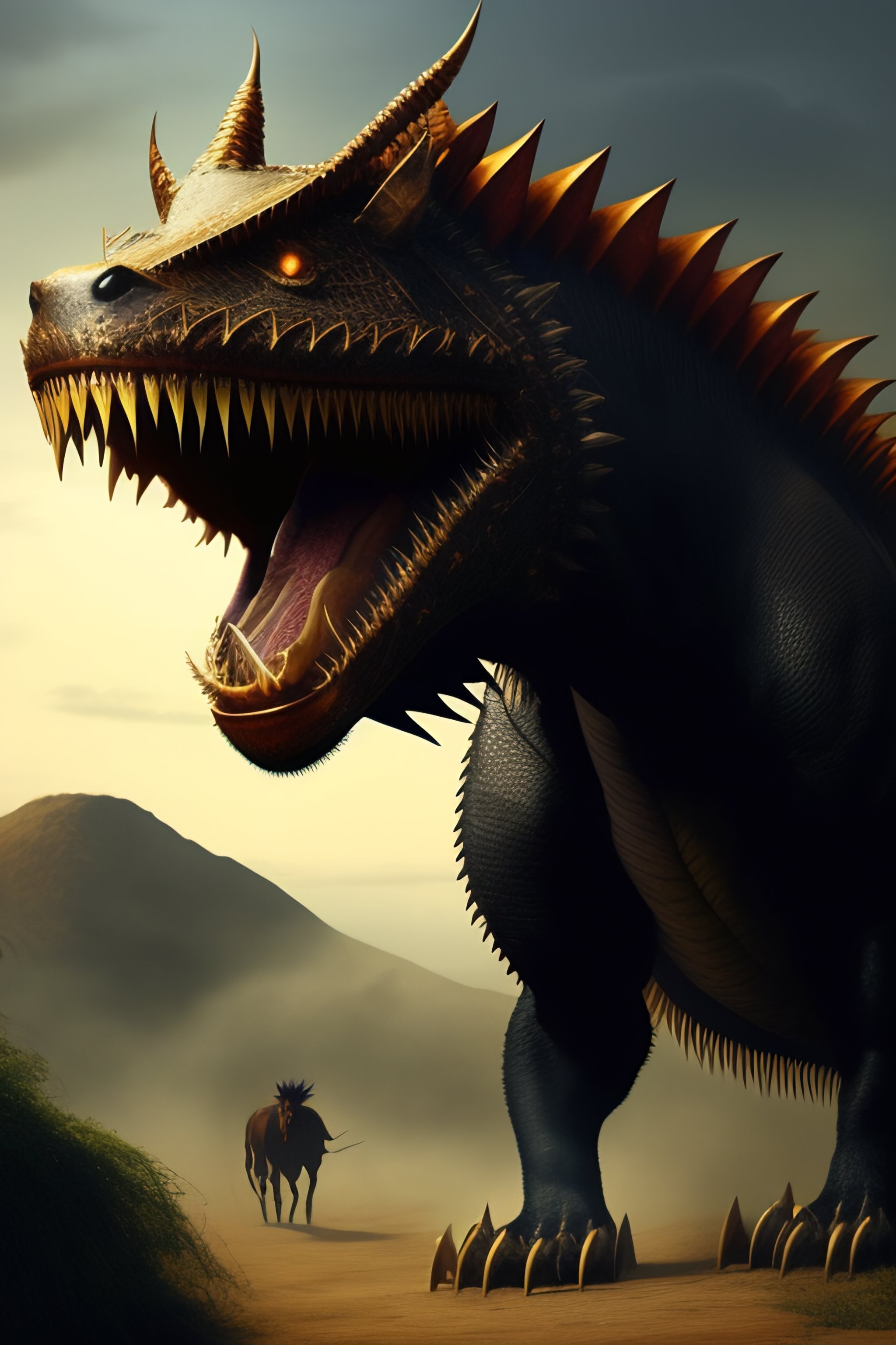 Lexica - The chupacabra is a legendary creature that is said to inhabit ...