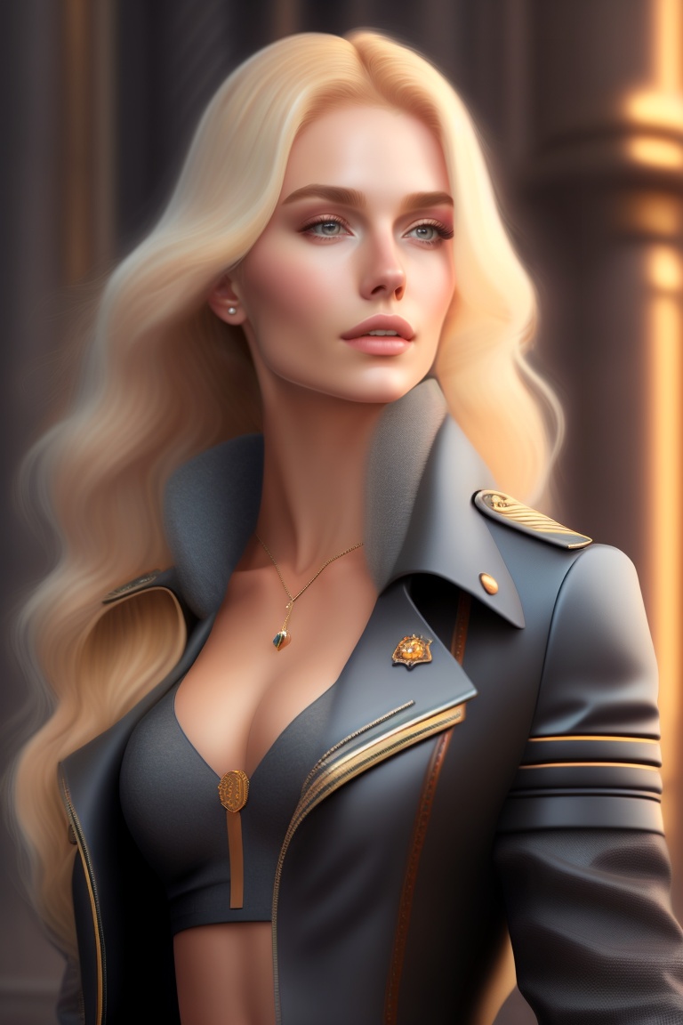 Lexica - Maryna Dorofyeyeva with blond hear from ukrain with boyfriend Caesar whos hight is 2,15 ...