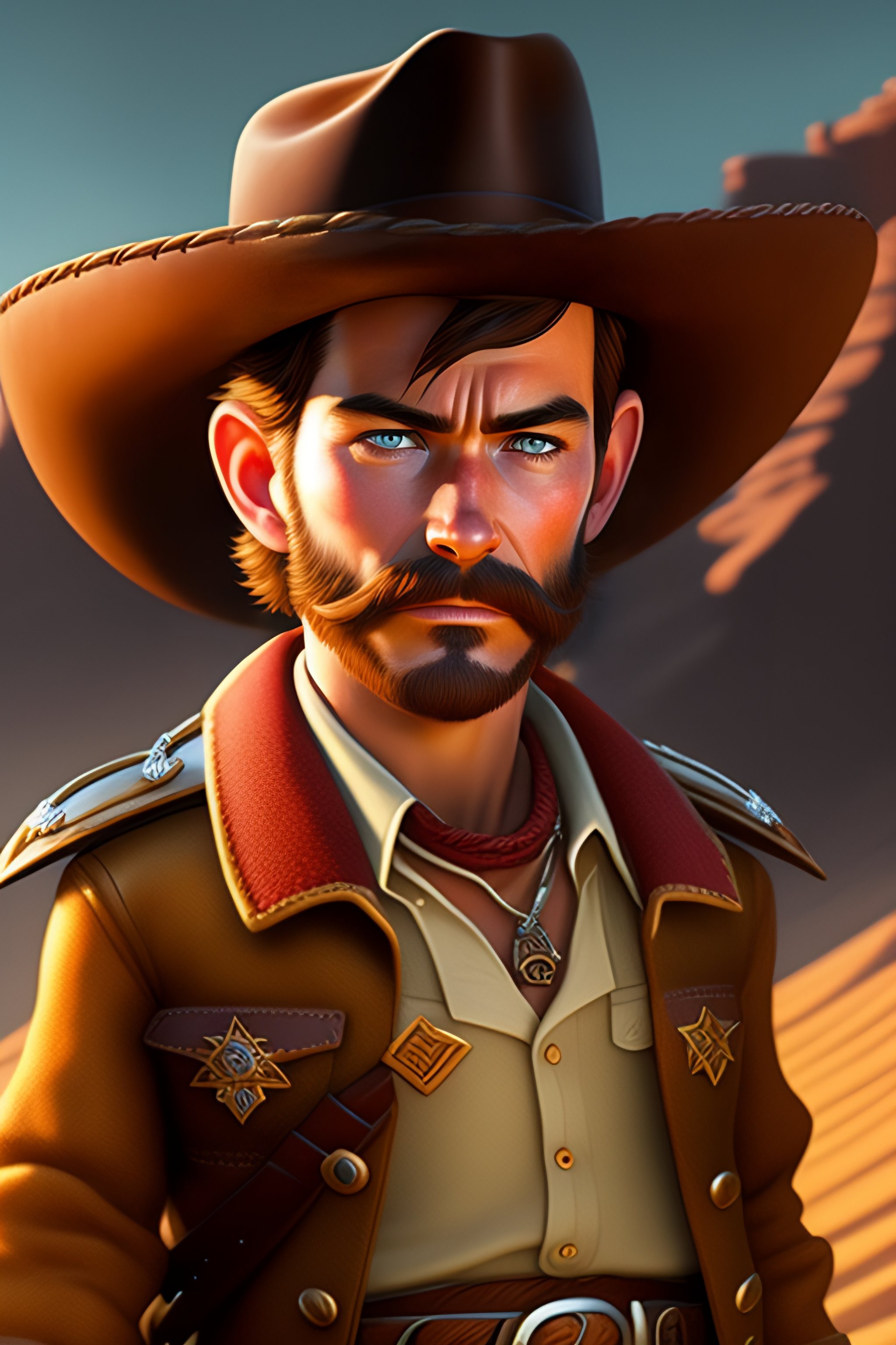 Lexica - Woody from Toy Story on a The Good, the Bad, The Ugly movie ...