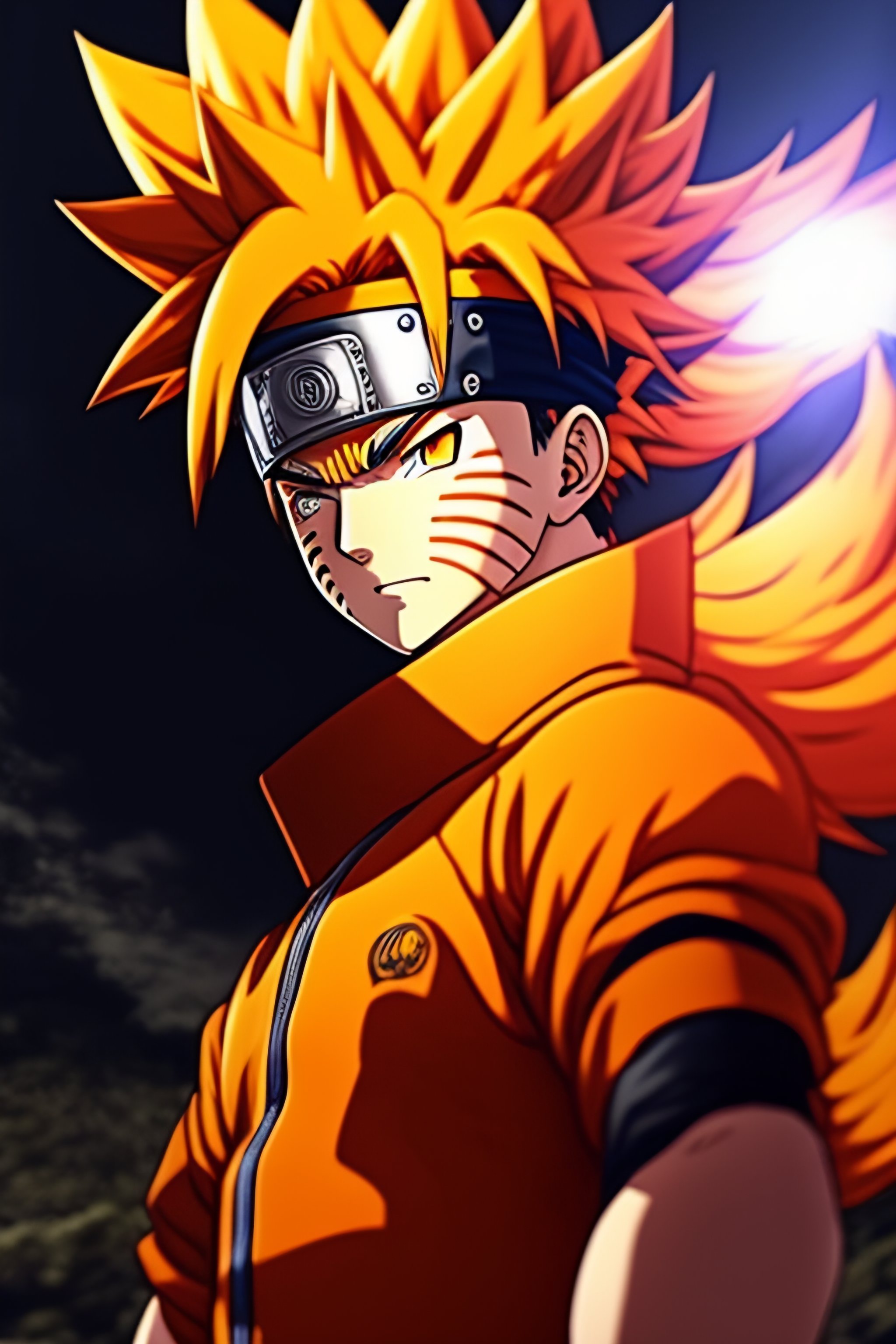 Lexica - Naruto as goku