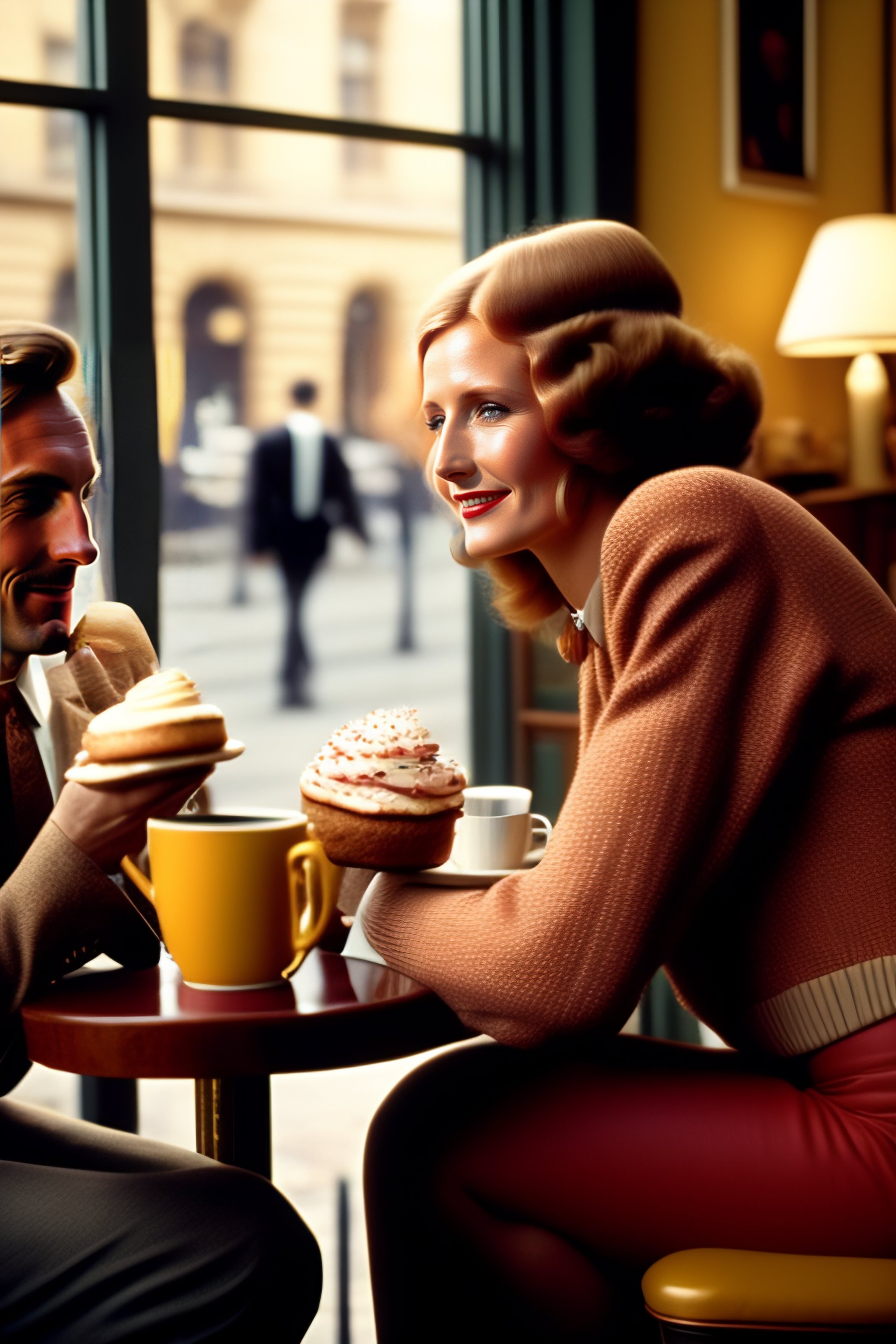 Lexica - 70'S VINTAGE PHOTO OF A DEFORMED DISABLED COUPLE SITTING IN A ...