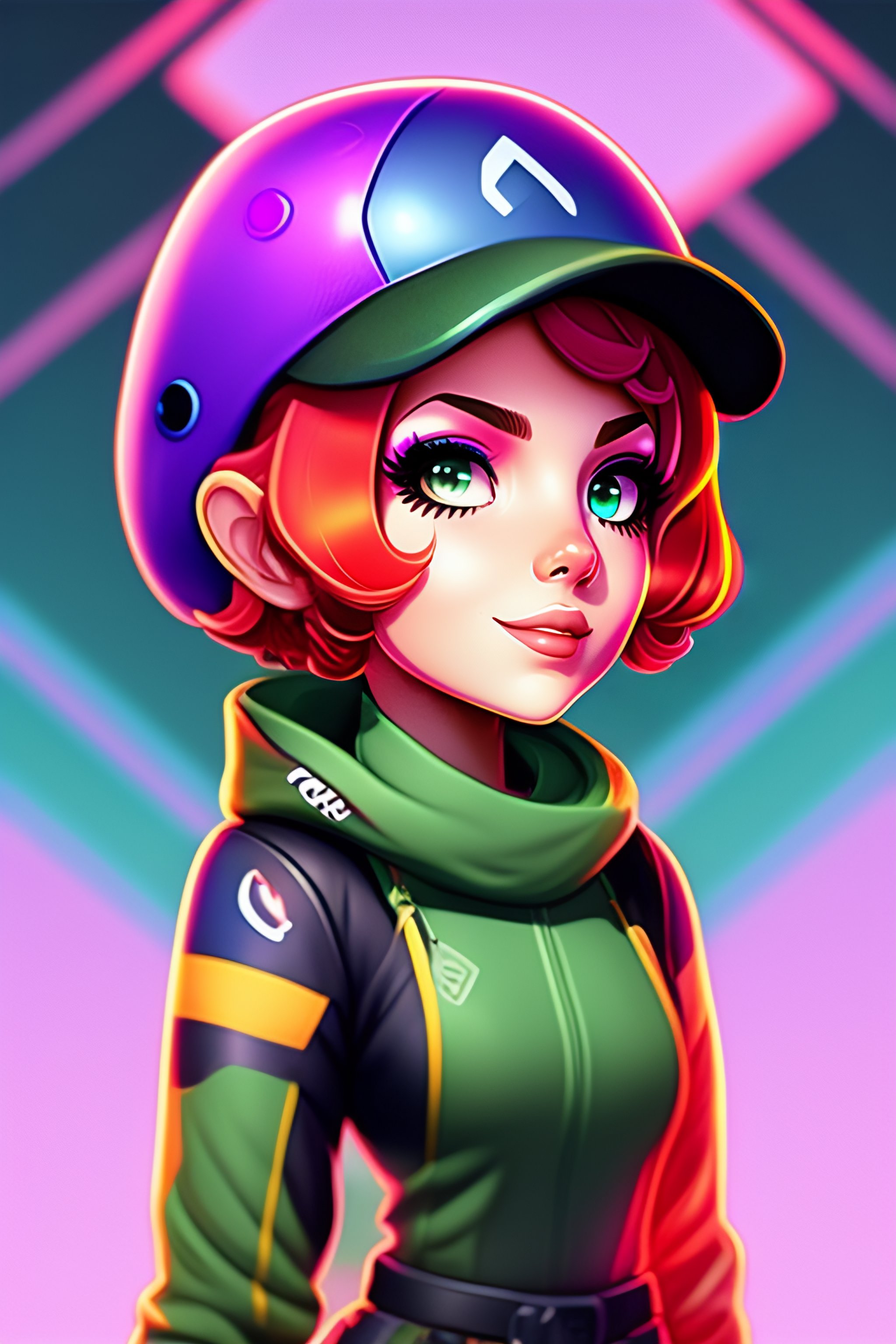 Lexica - Octoling splatoon digital art