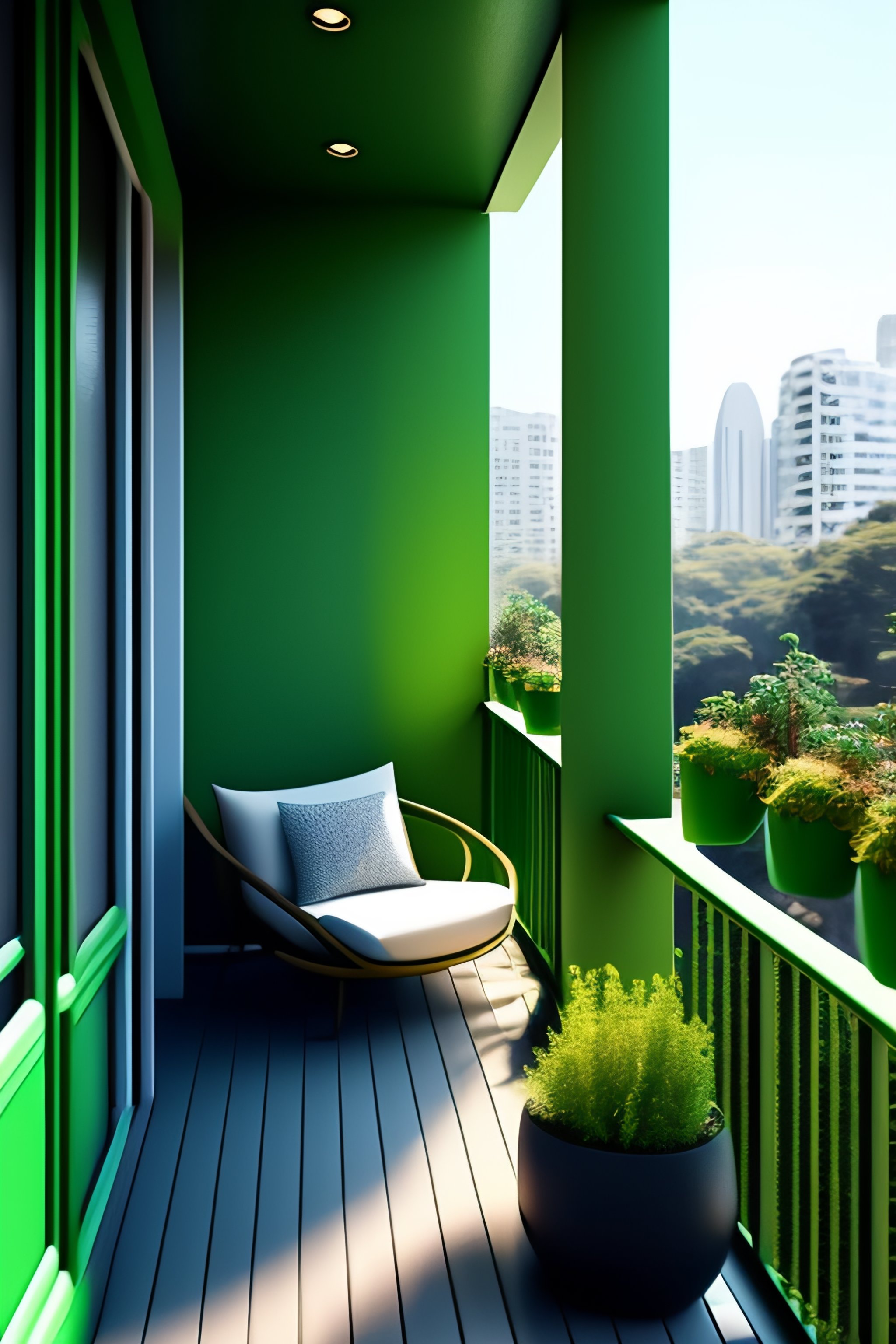 Lexica - Green balcony