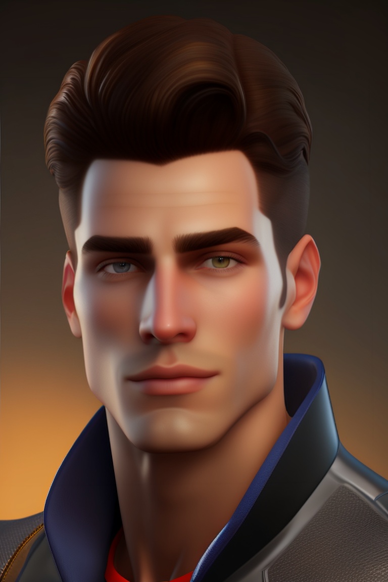 Lexica - Realistic male human portrait, high resolution shot