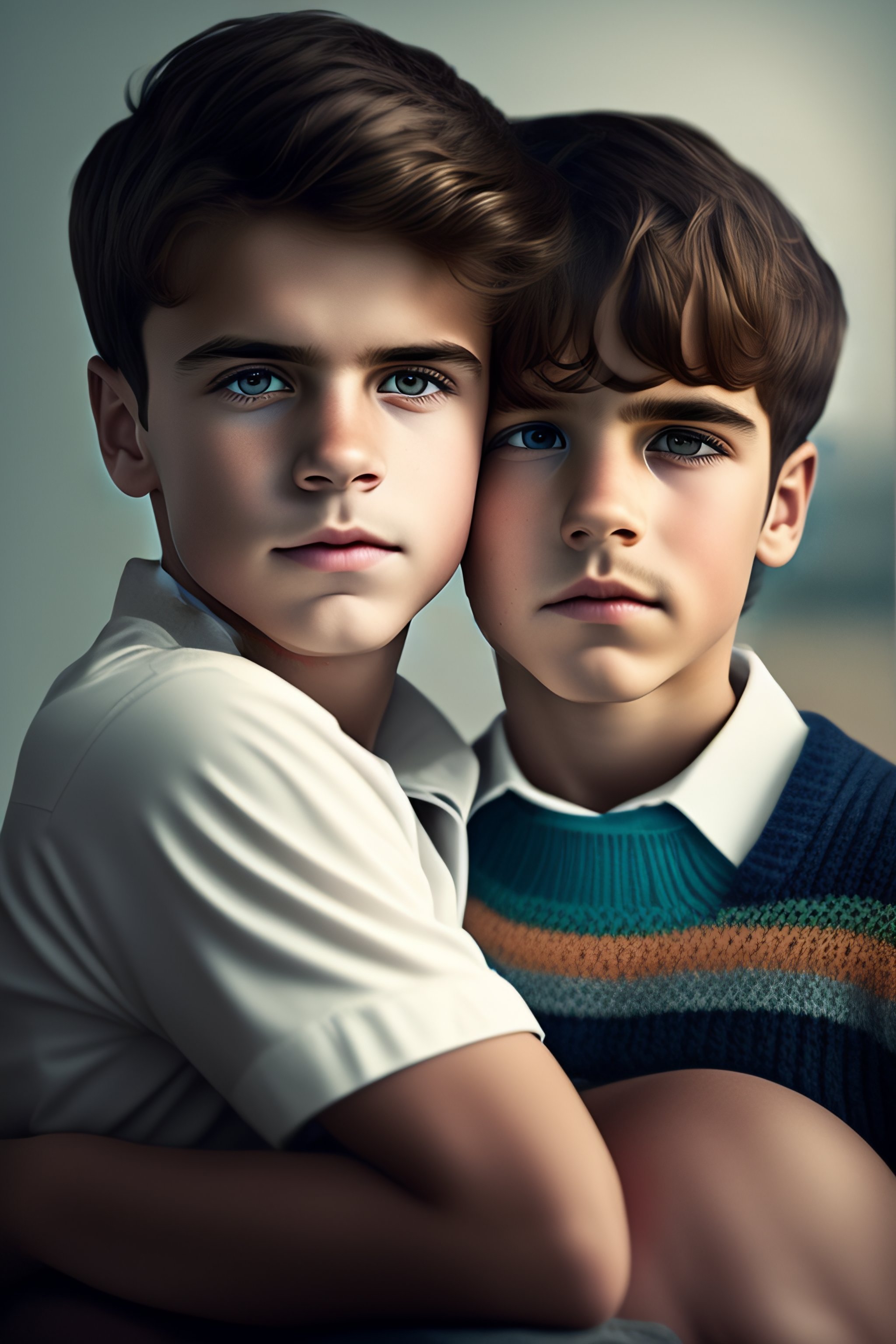 Lexica - Jeune homme brun avec couette