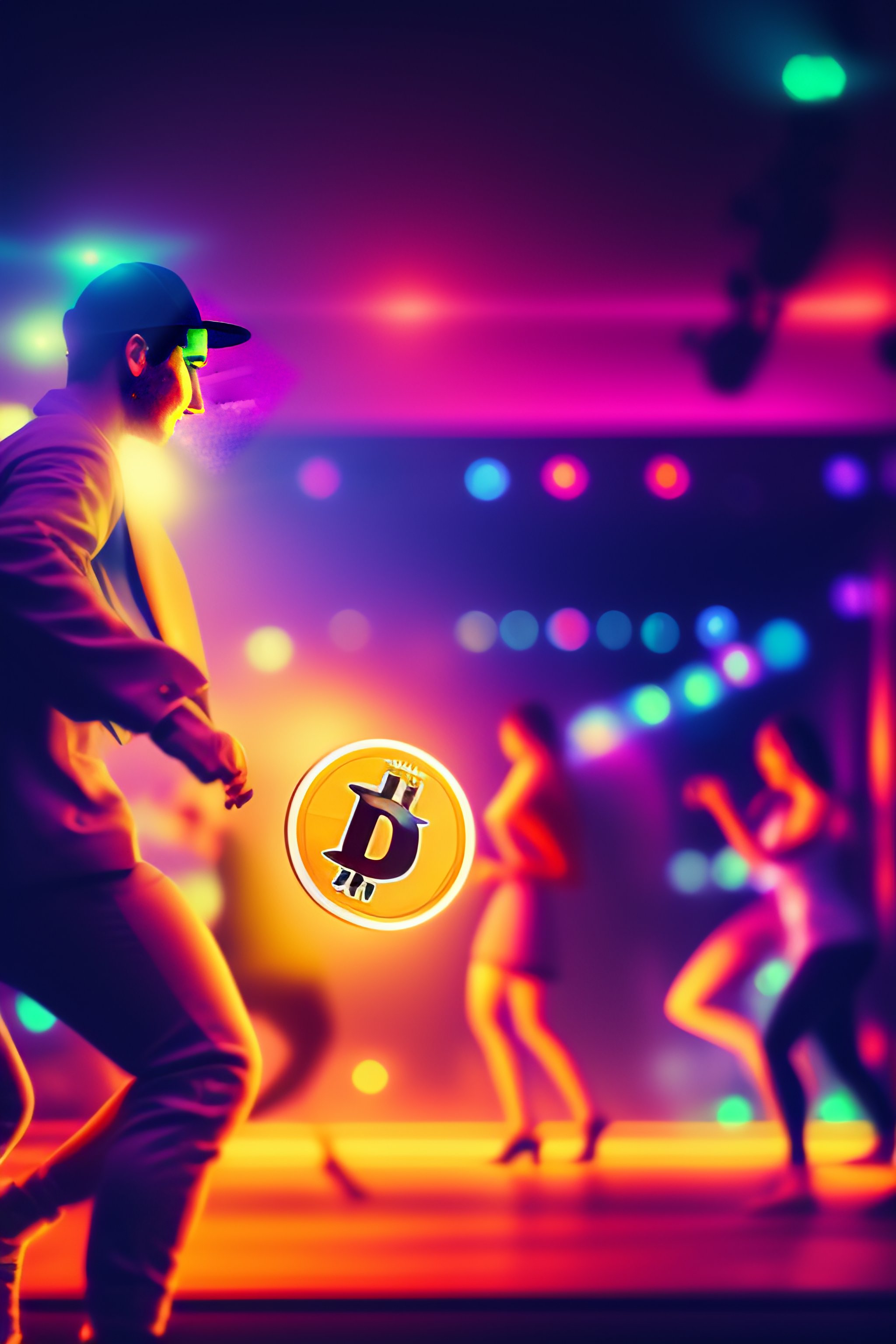 Lexica - Dance party at a bitcoin night club