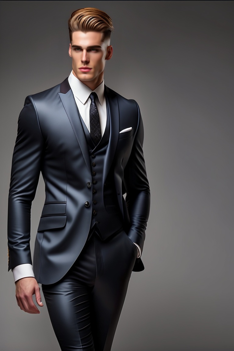 Lexica - Tall man, hot man, 26years old, average with no fade vintage ...