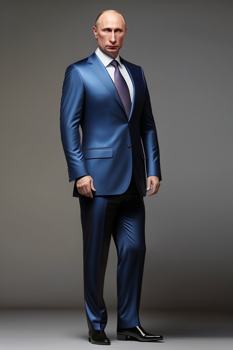 Lexica - Masterpiece, Vladimir Putin, wearing short