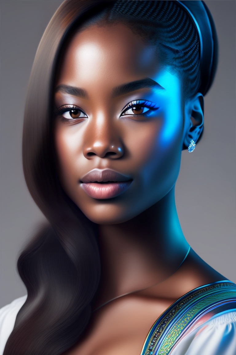 Lexica - WHITE WOMAN, BEAUTIFUL, OUTLINED FEATURES, ARAB, BLACK WOMAN ...
