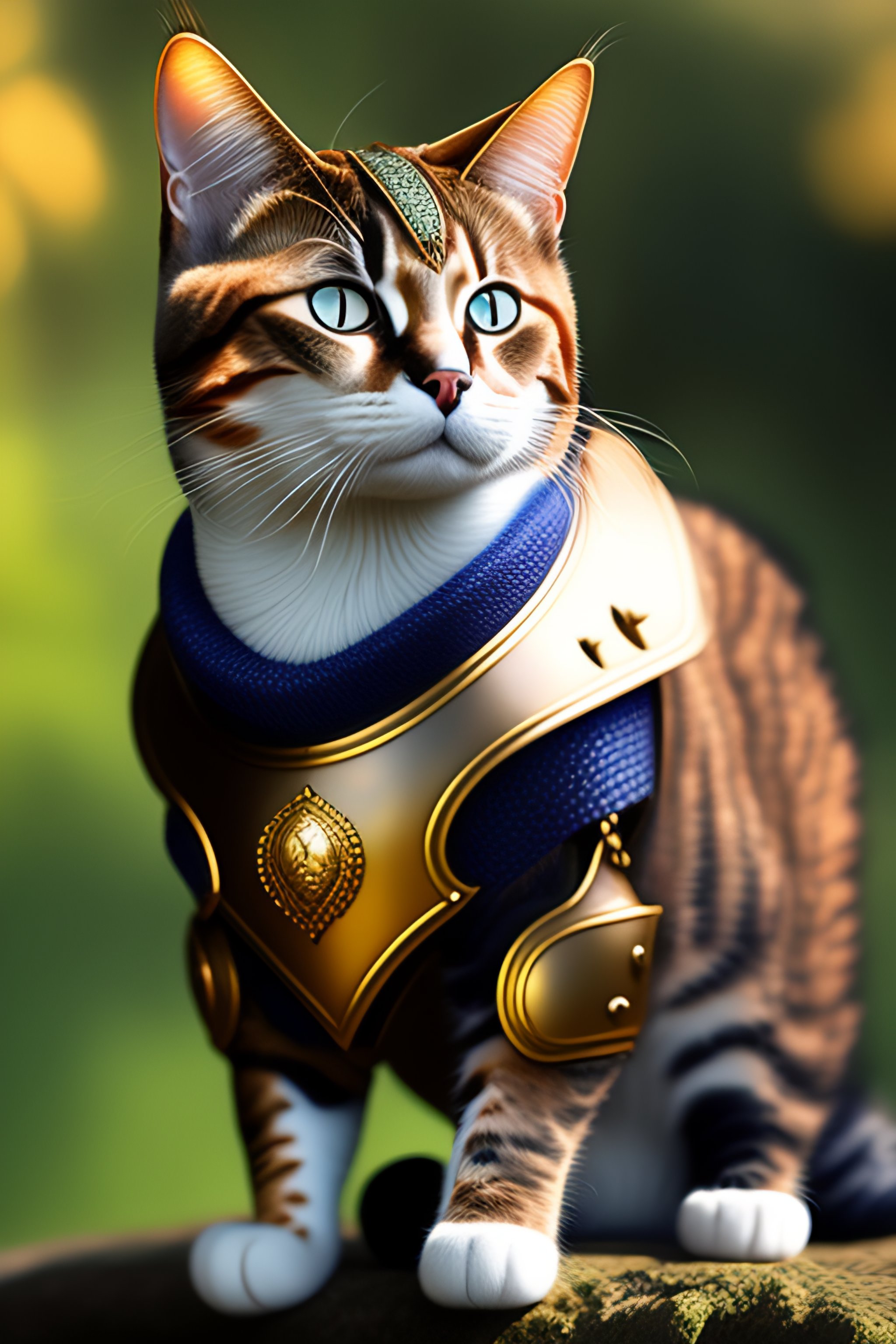 Lexica - Cat with an armor