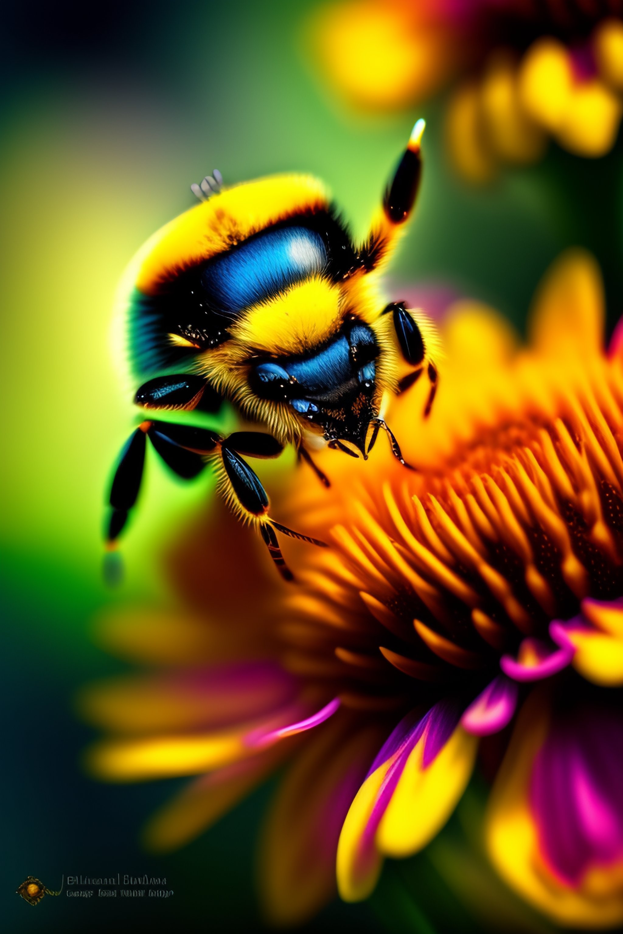 Lexica - Dancing bumblebee