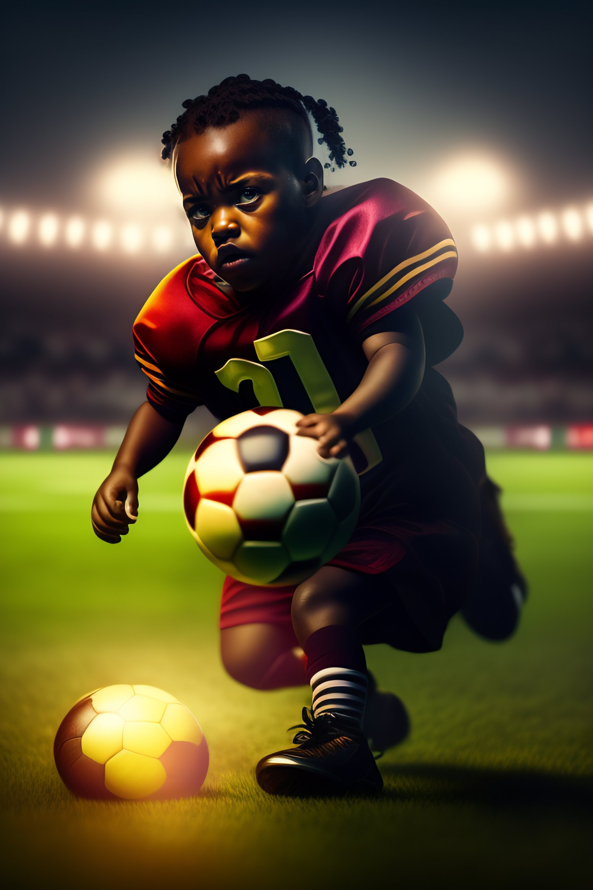 Lexica - Gothic scary mummy play football