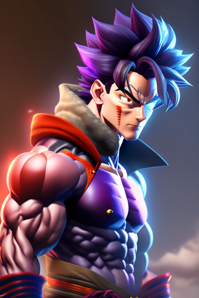 Lexica - Goku x luffy fusion, CGI, movie, realistic picture, villain ...