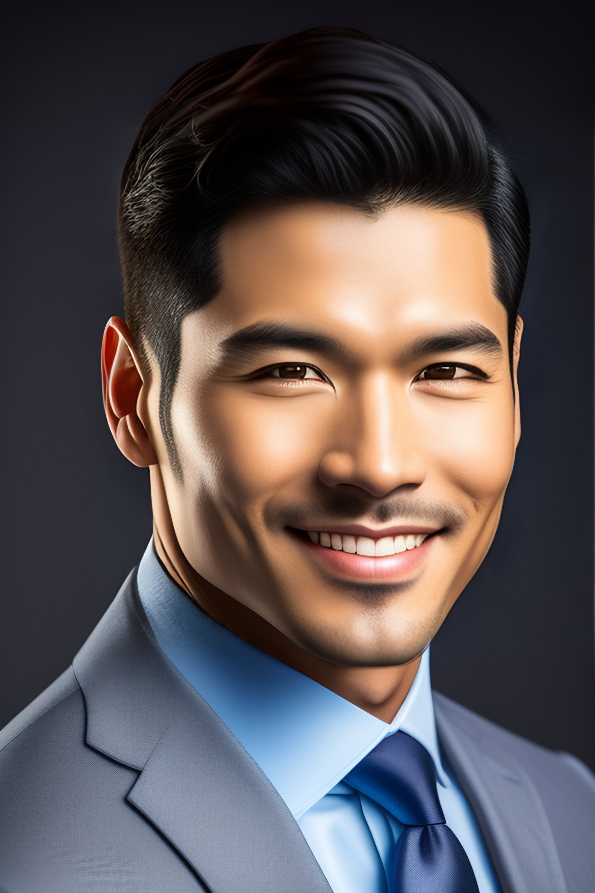 Lexica - A Corporate professional profile photo of A successful man ...