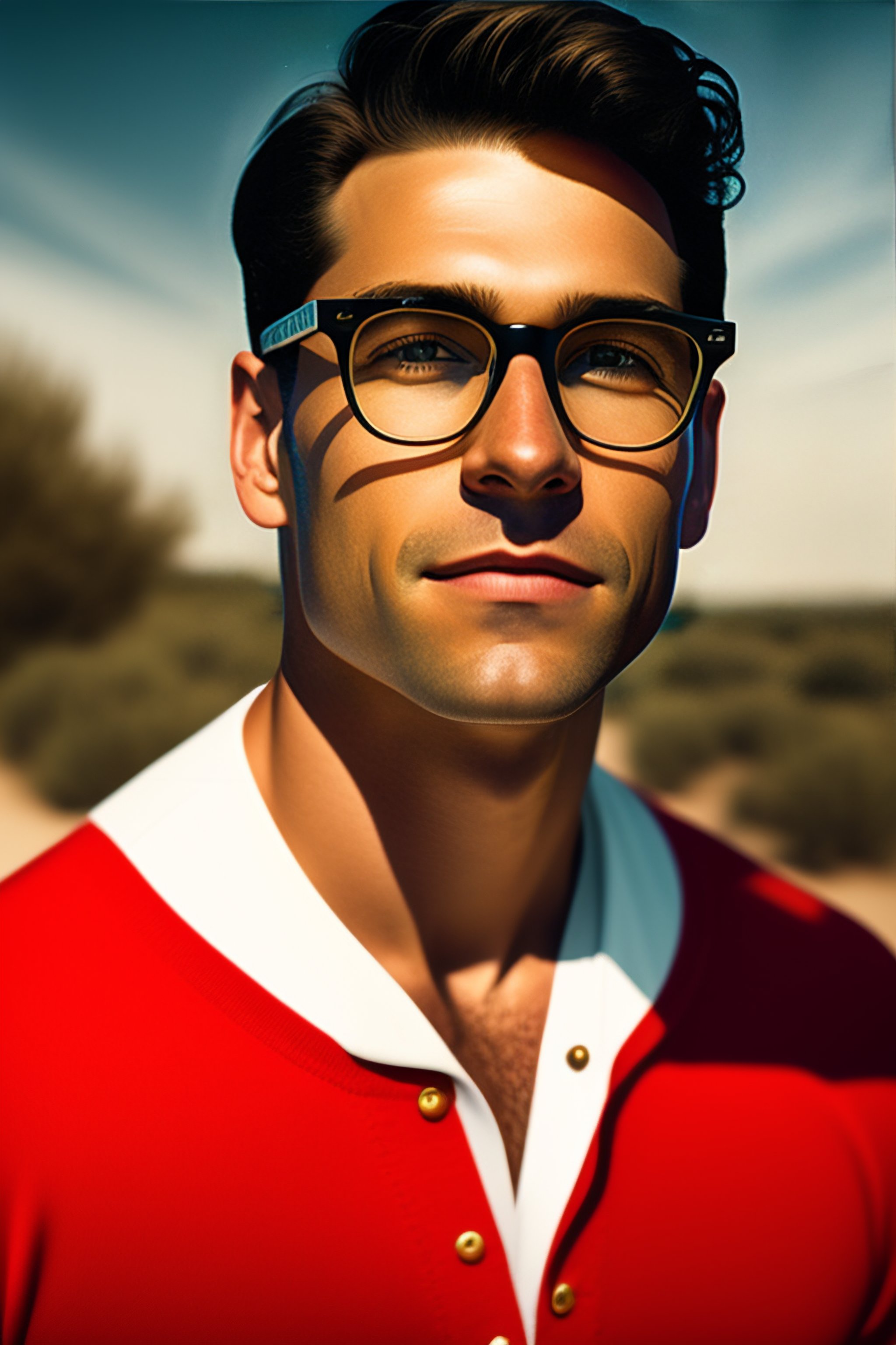 Lexica - Portrait of an all american male writer with birthyear 1963 ...