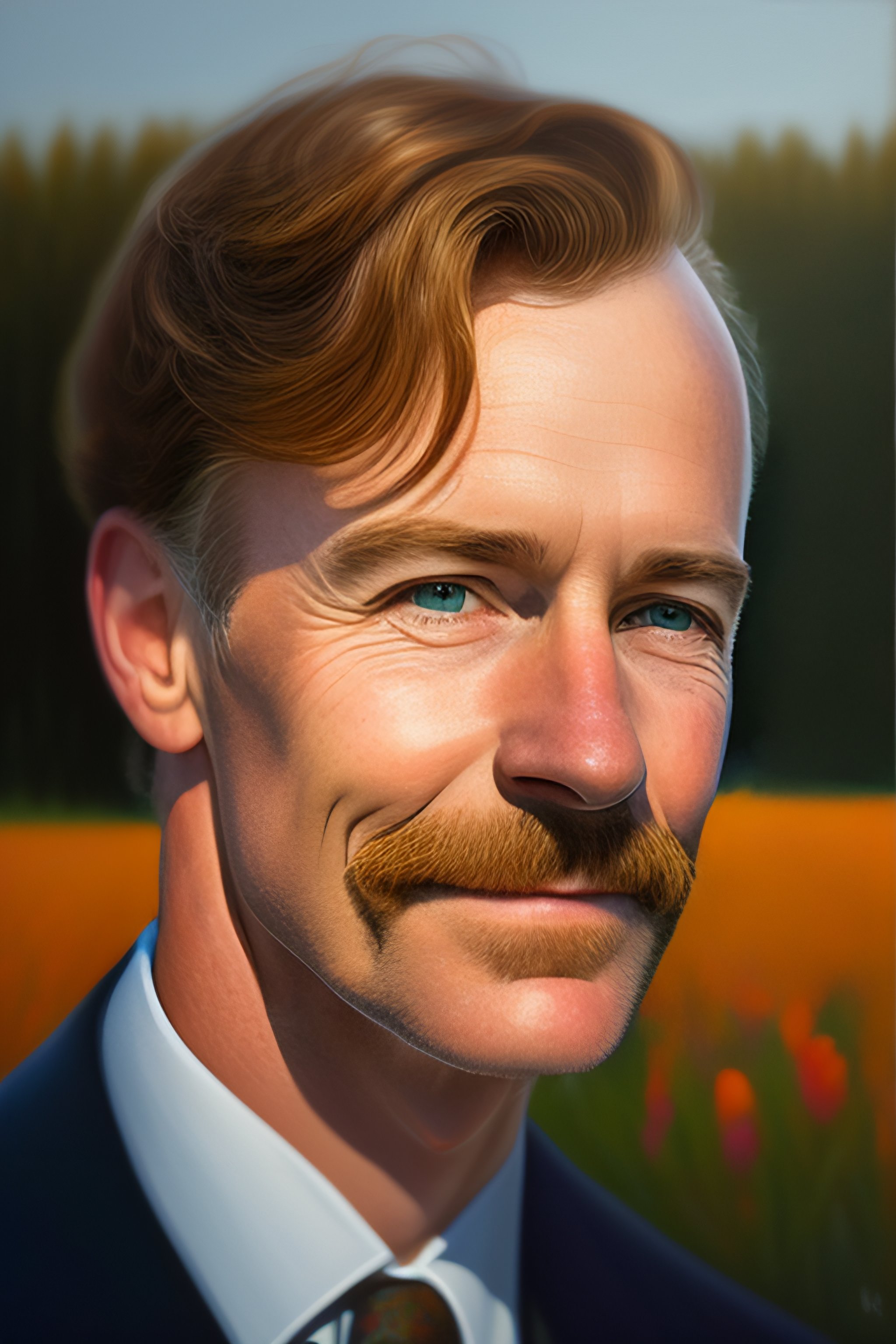 Lexica - Portrait of Charles Dobson who lives in Woodstock, Ontario, Canada