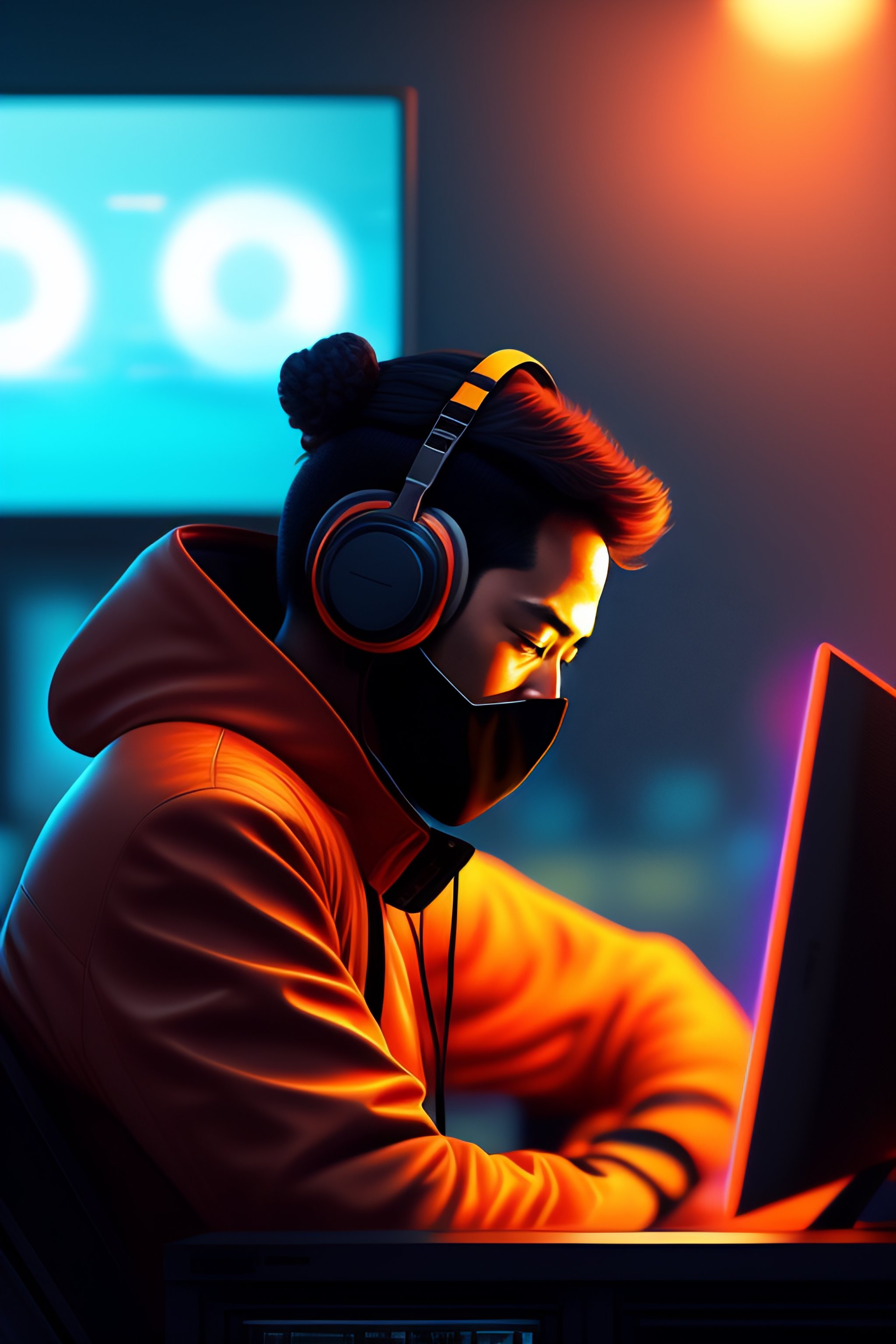 Lexica - Hidden face satoshi nakamoto crypto no face a vibrant ...