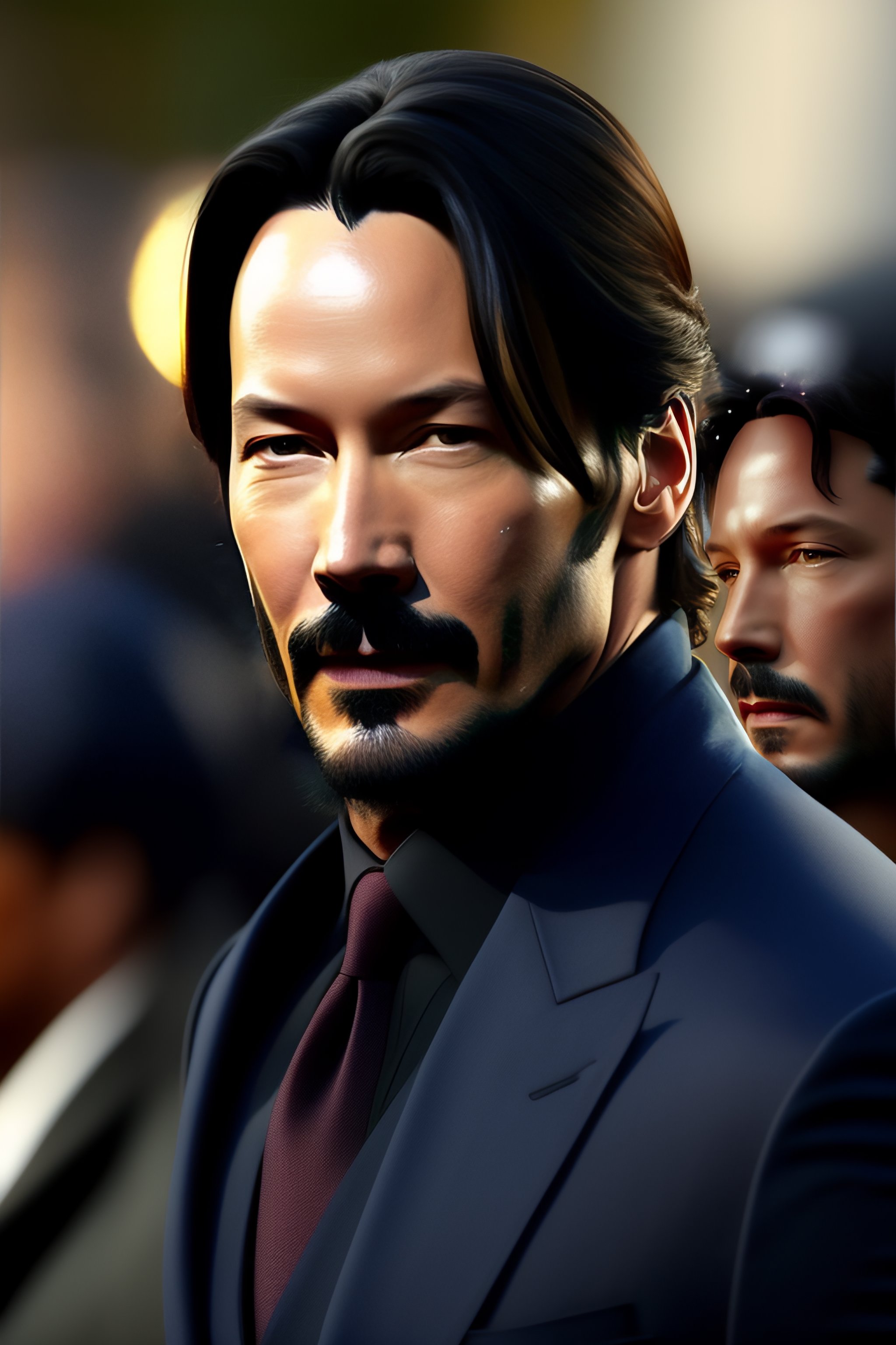 Lexica - Keanu Charles Reeves, photo, detailed, cinematic,