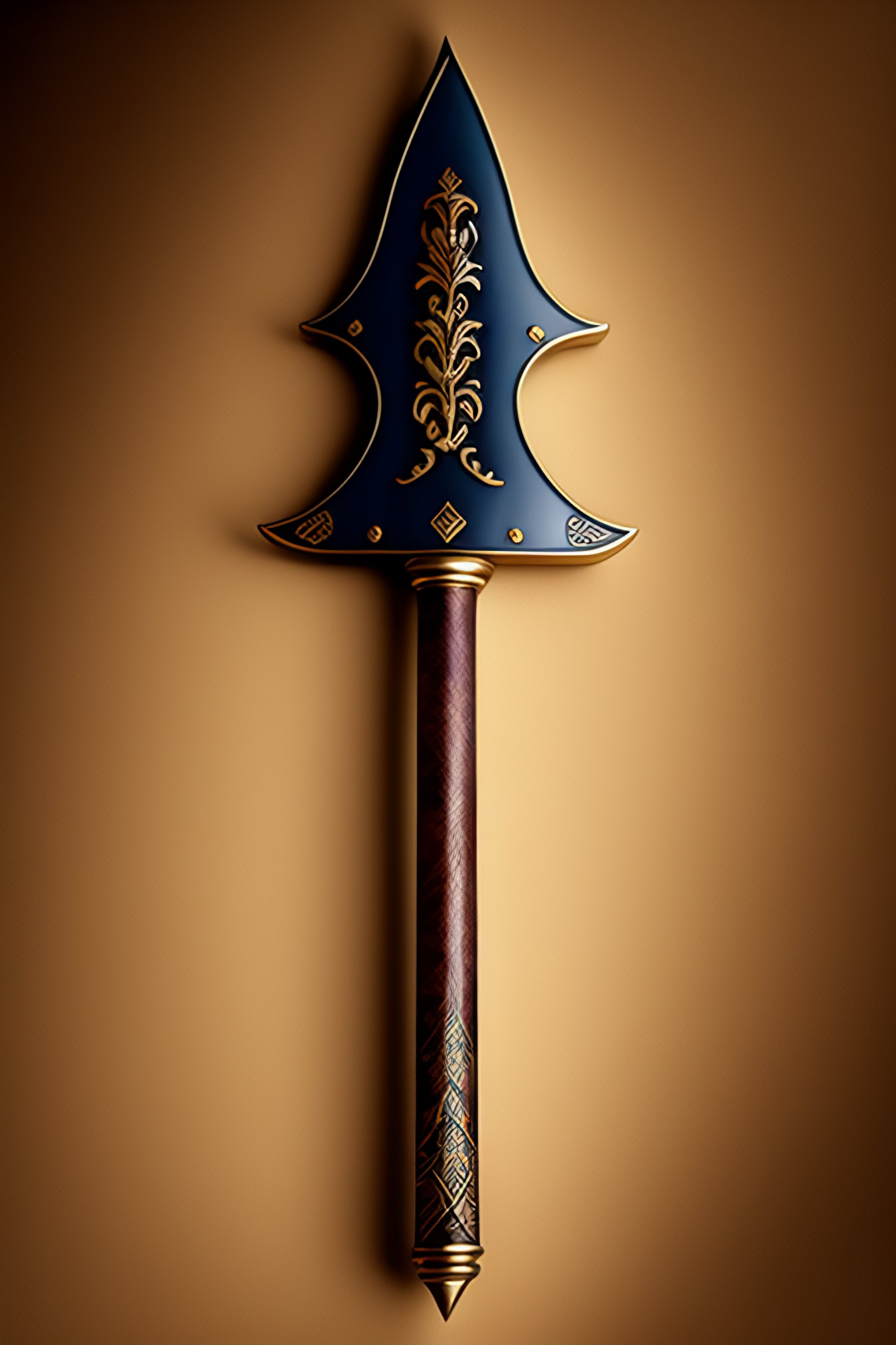 Lexica - Photograph of a medieval halberd