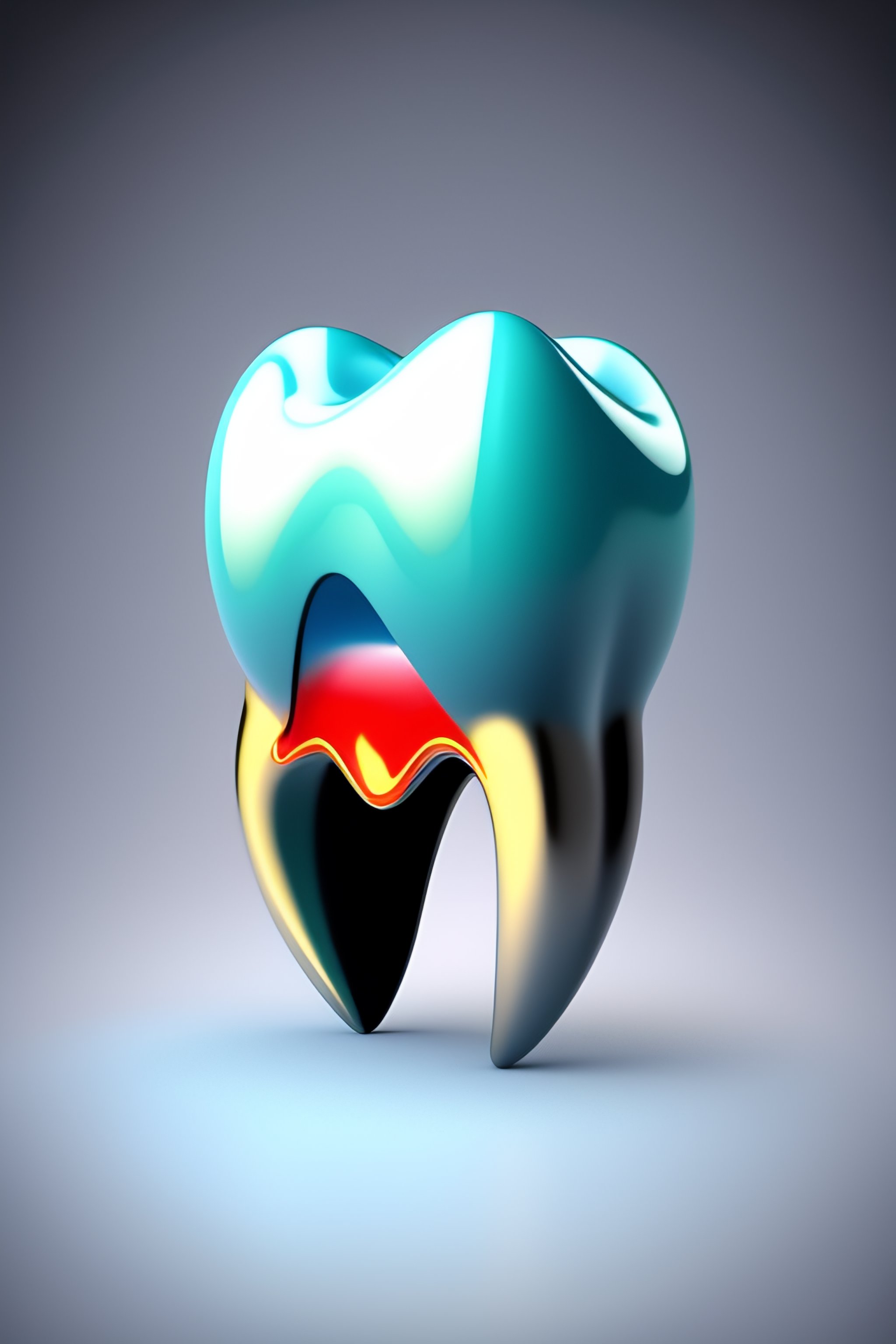 Lexica - 3D tooth , high focused , no background , professional , https ...
