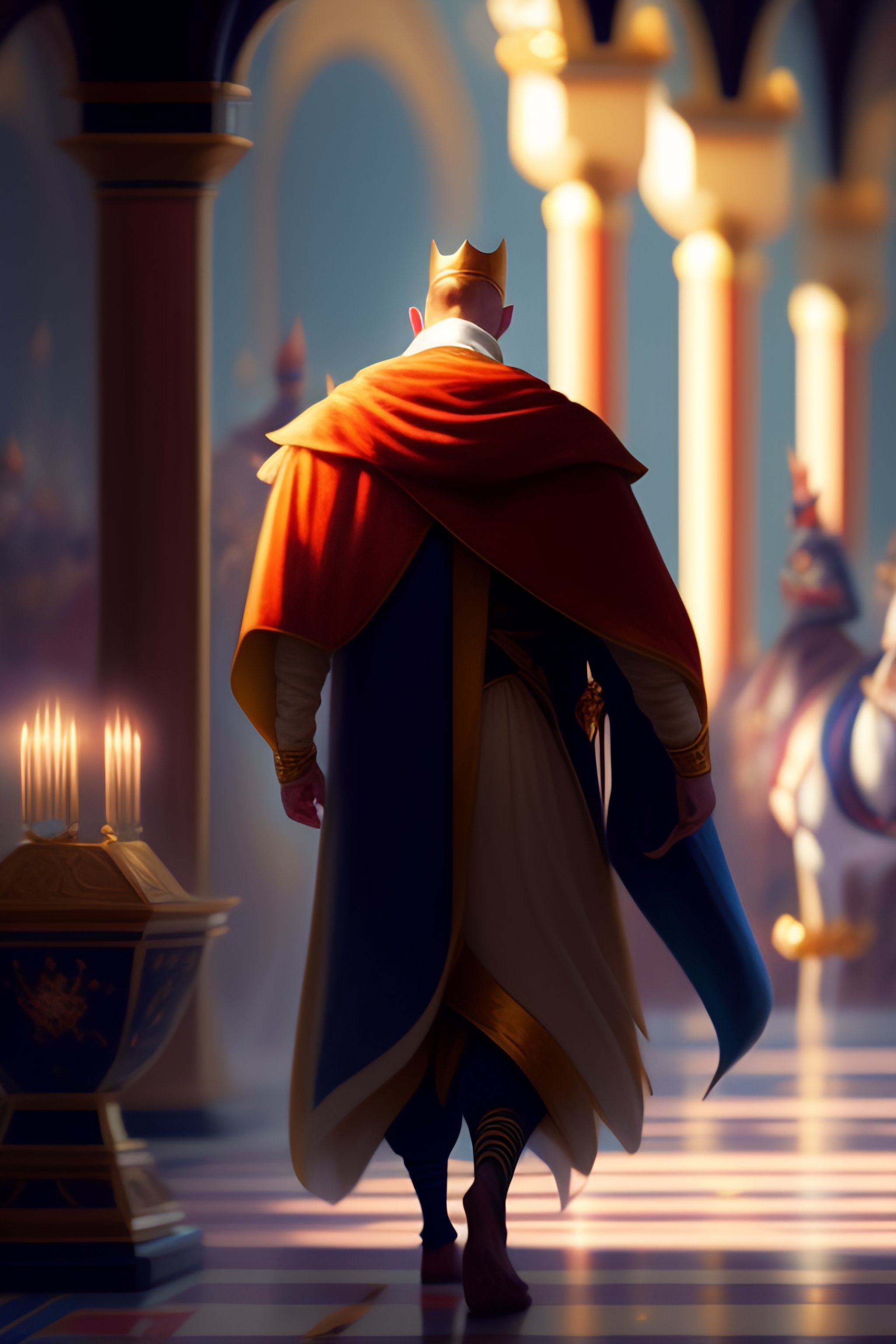 Lexica - Yougchil prince!!!!!!, walking!!!, in throne room, blonde ...