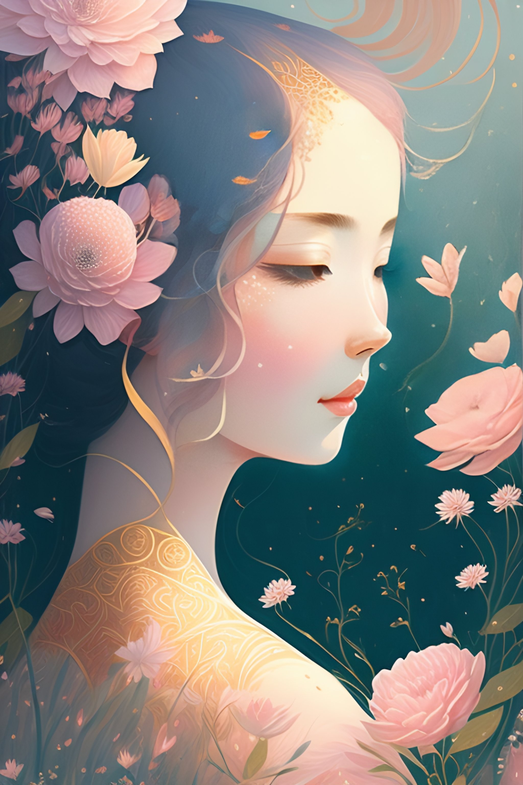 Lexica - Flower fairy by victo ngai