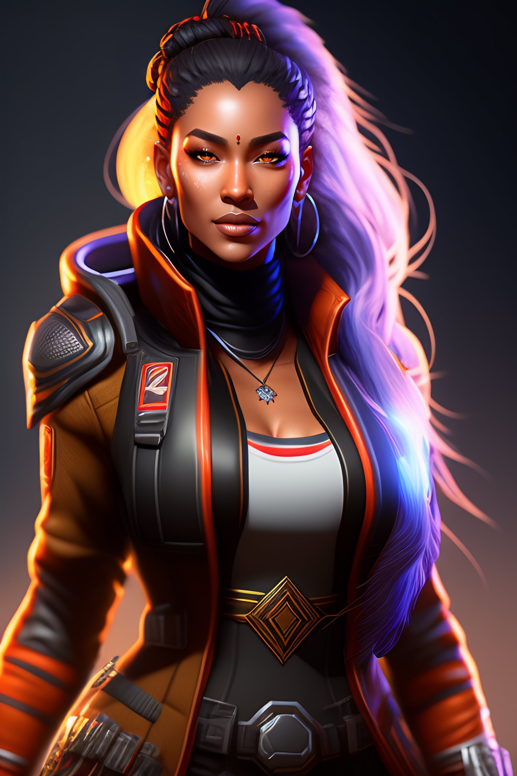Lexica - The Long Wolf as an Apex Legends character digital ...