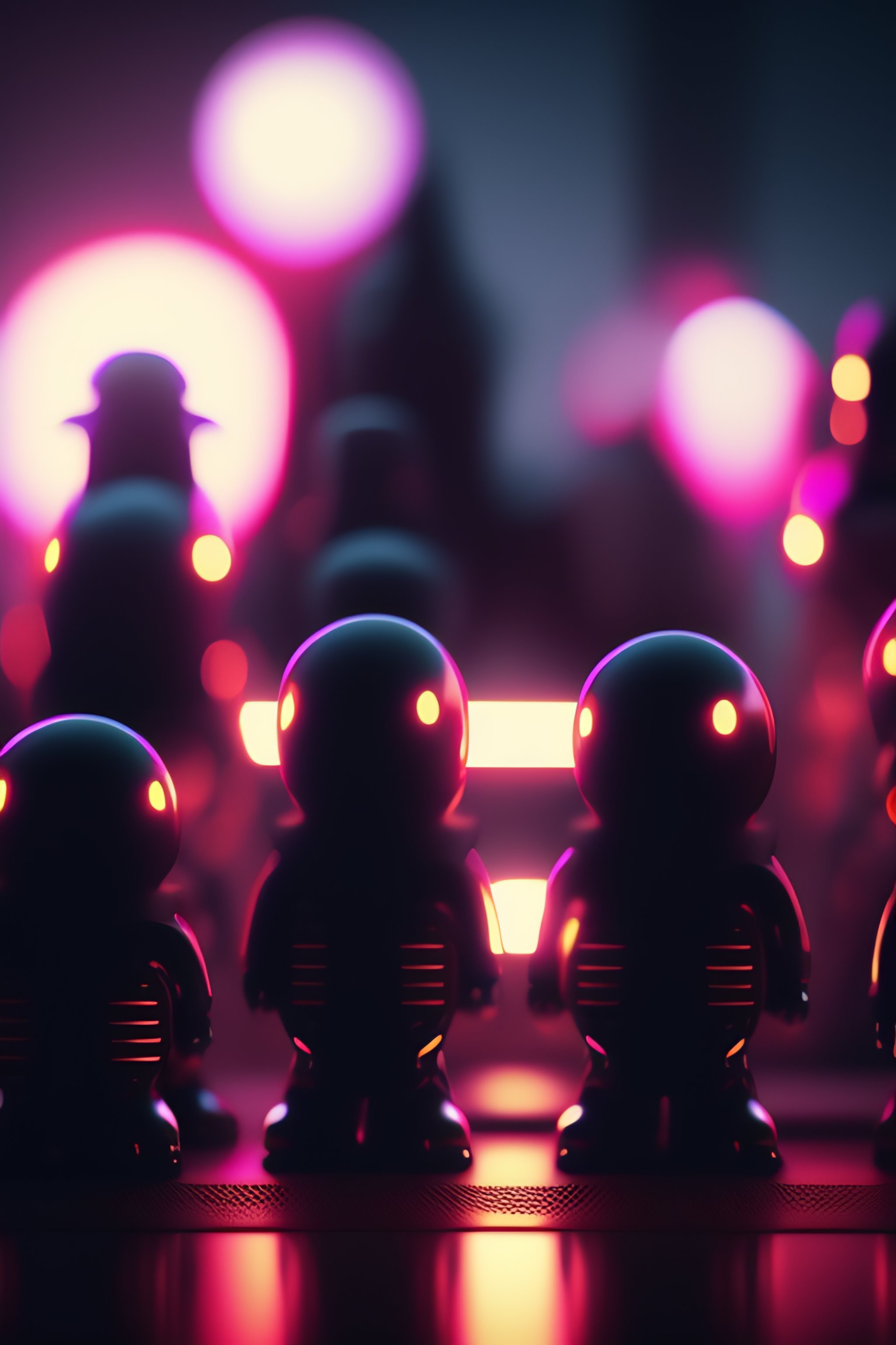 Lexica - A group of creepy evil abstract non-human horror creatures ...