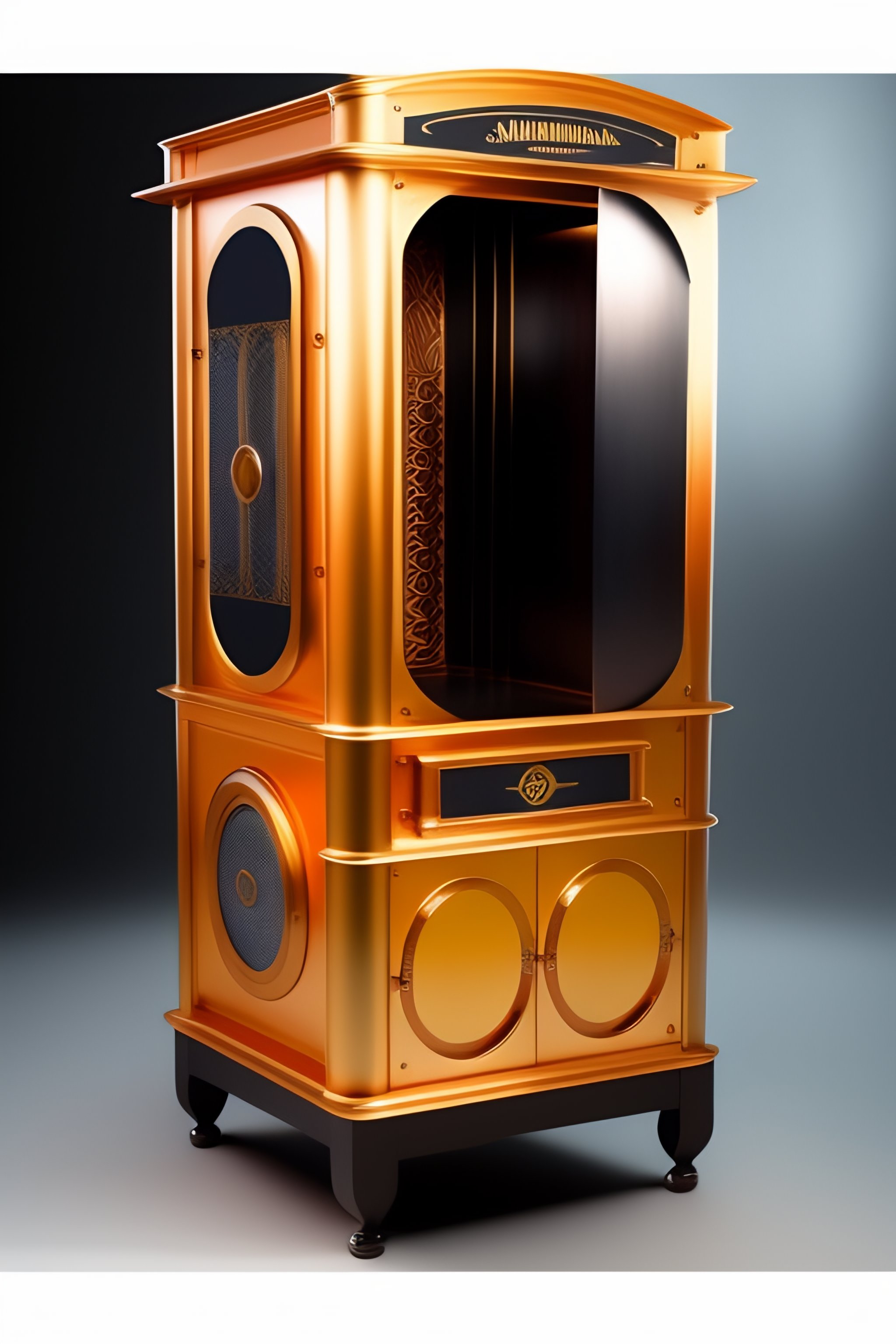 Lexica - Timemachine designed by Lucious Fox