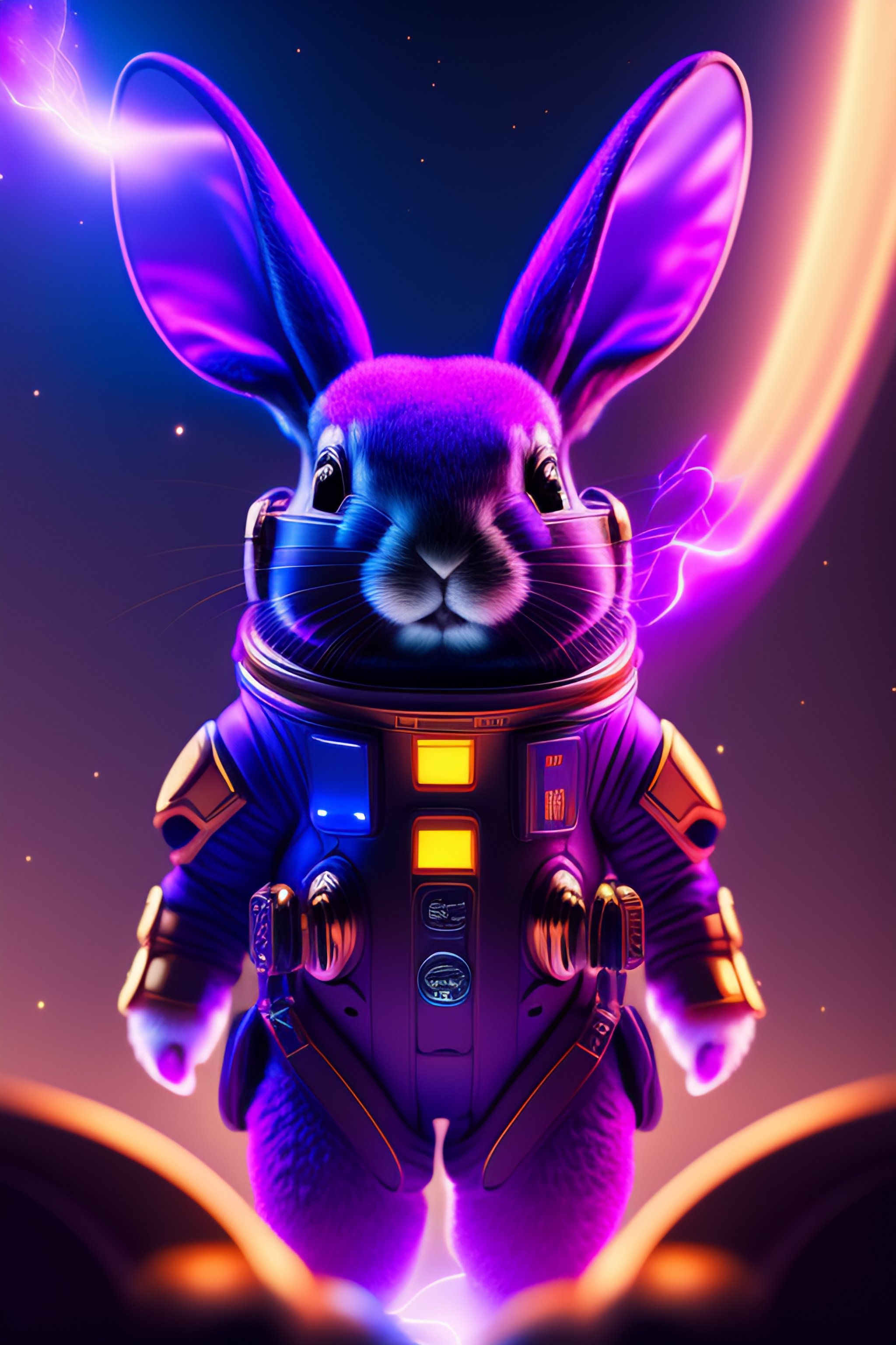 Bunny In Space Suit