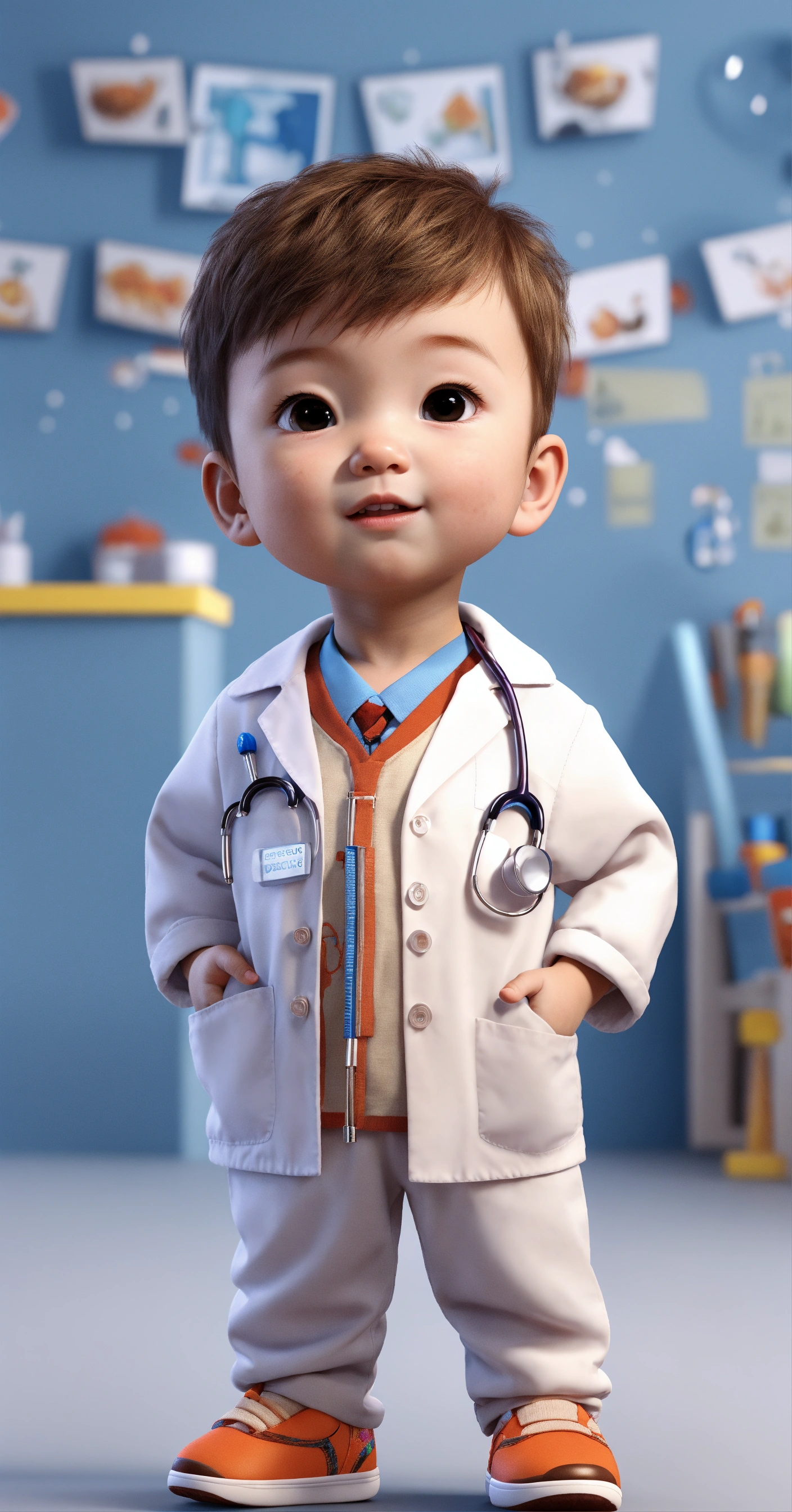 Lexica - A beautiful young a baby boy , full body image of a cute ...