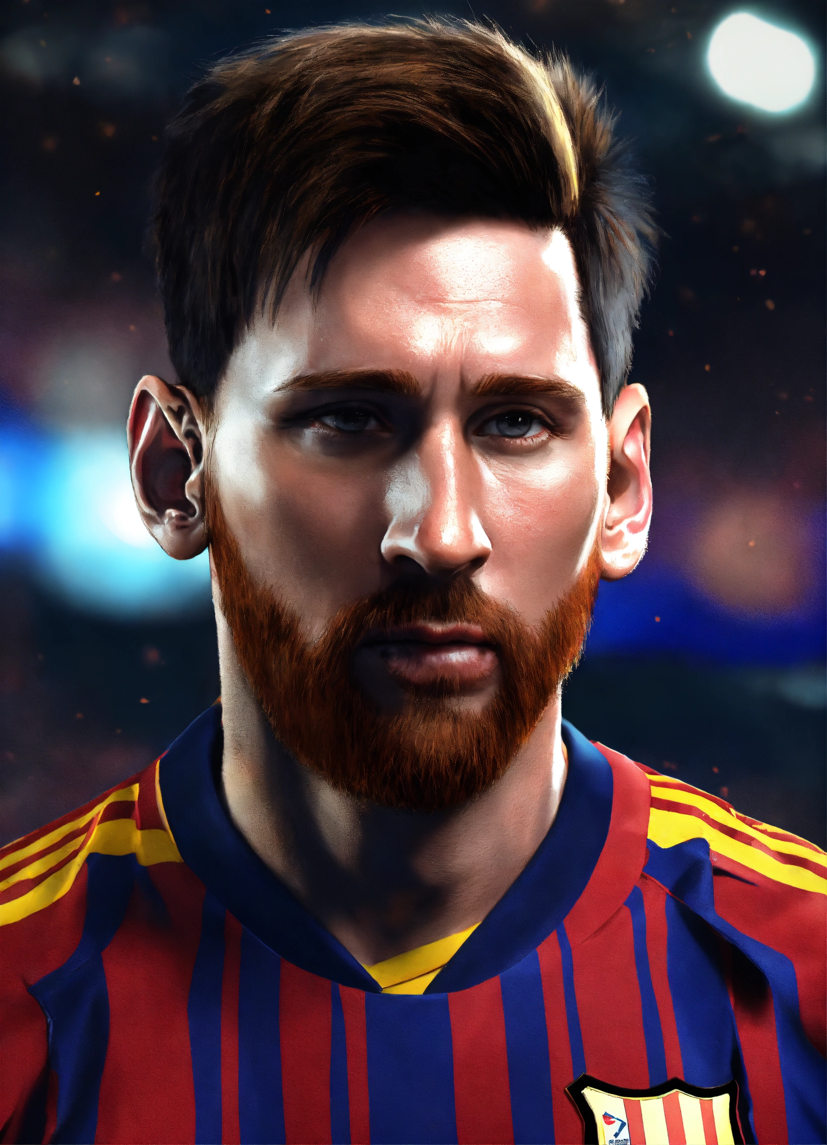 Lexica - Messi dressed for haloween 1080x1080, realistic 8k