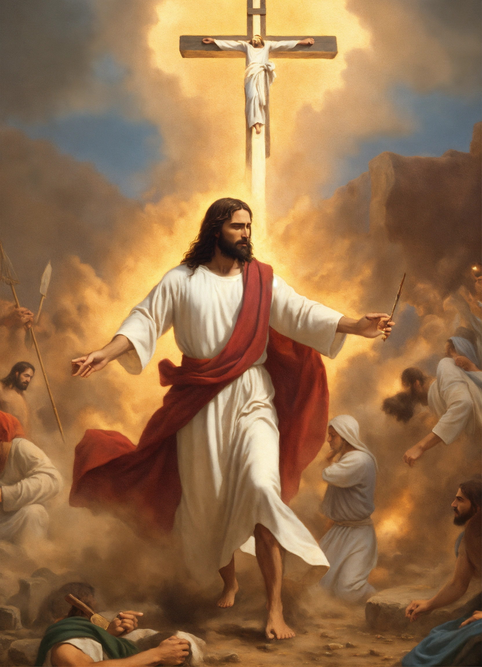 Lexica - Jesus destroys a nephelim,8k