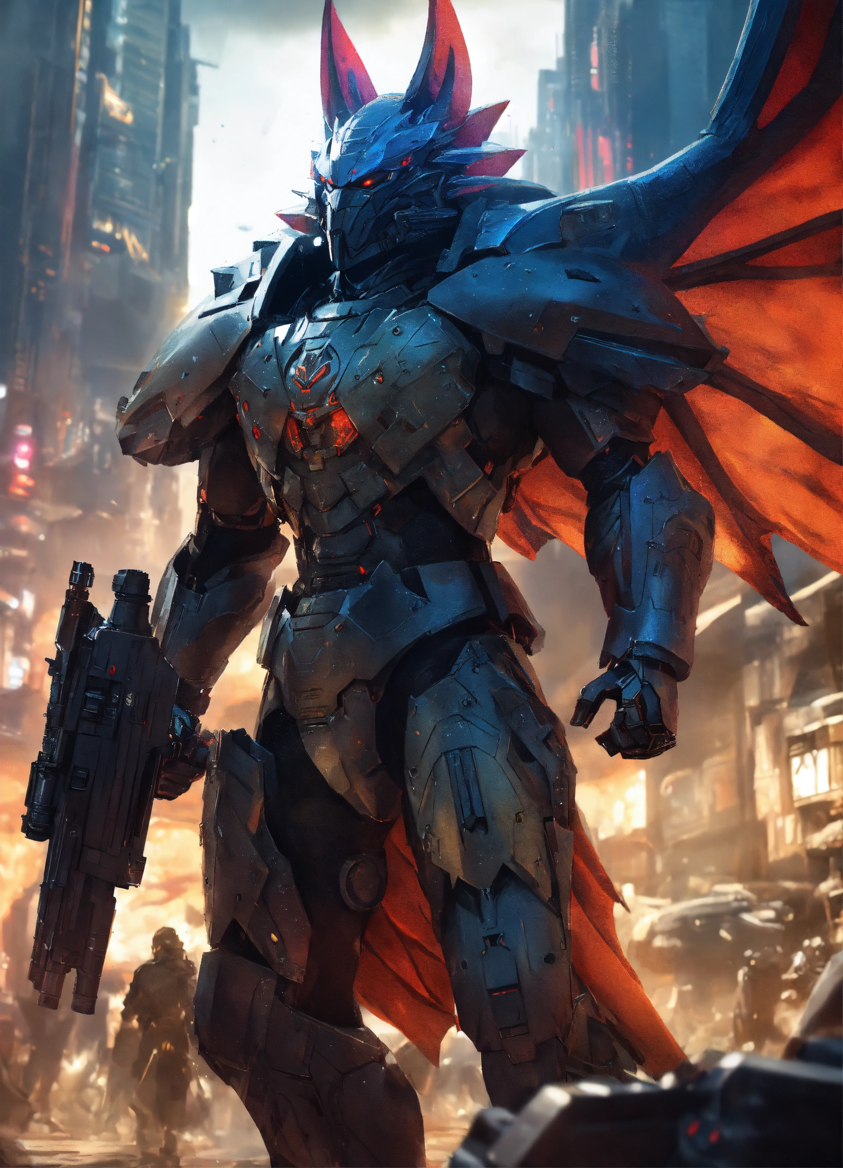 Lexica - Dragon hybrid mutated Male & female werewolves\raven Batman ...