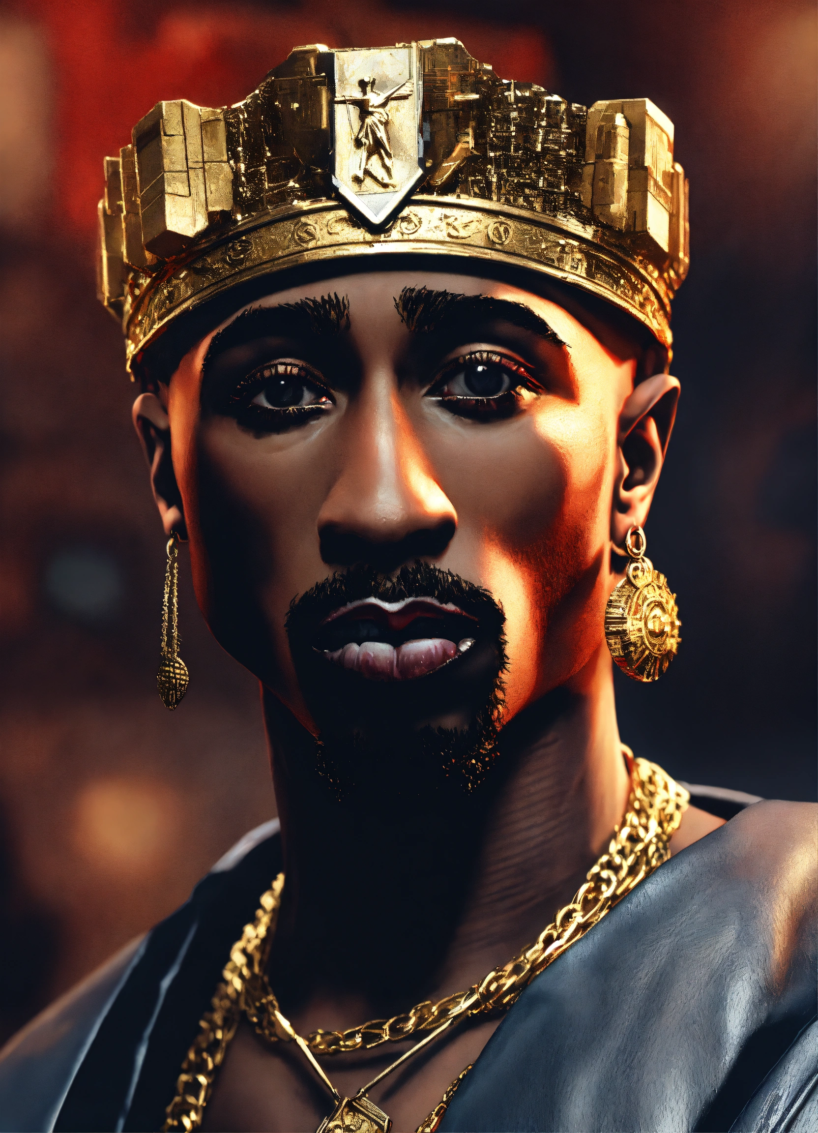 Lexica - Tupac Shakur as Julius Caesar 8k unreal engine render ...