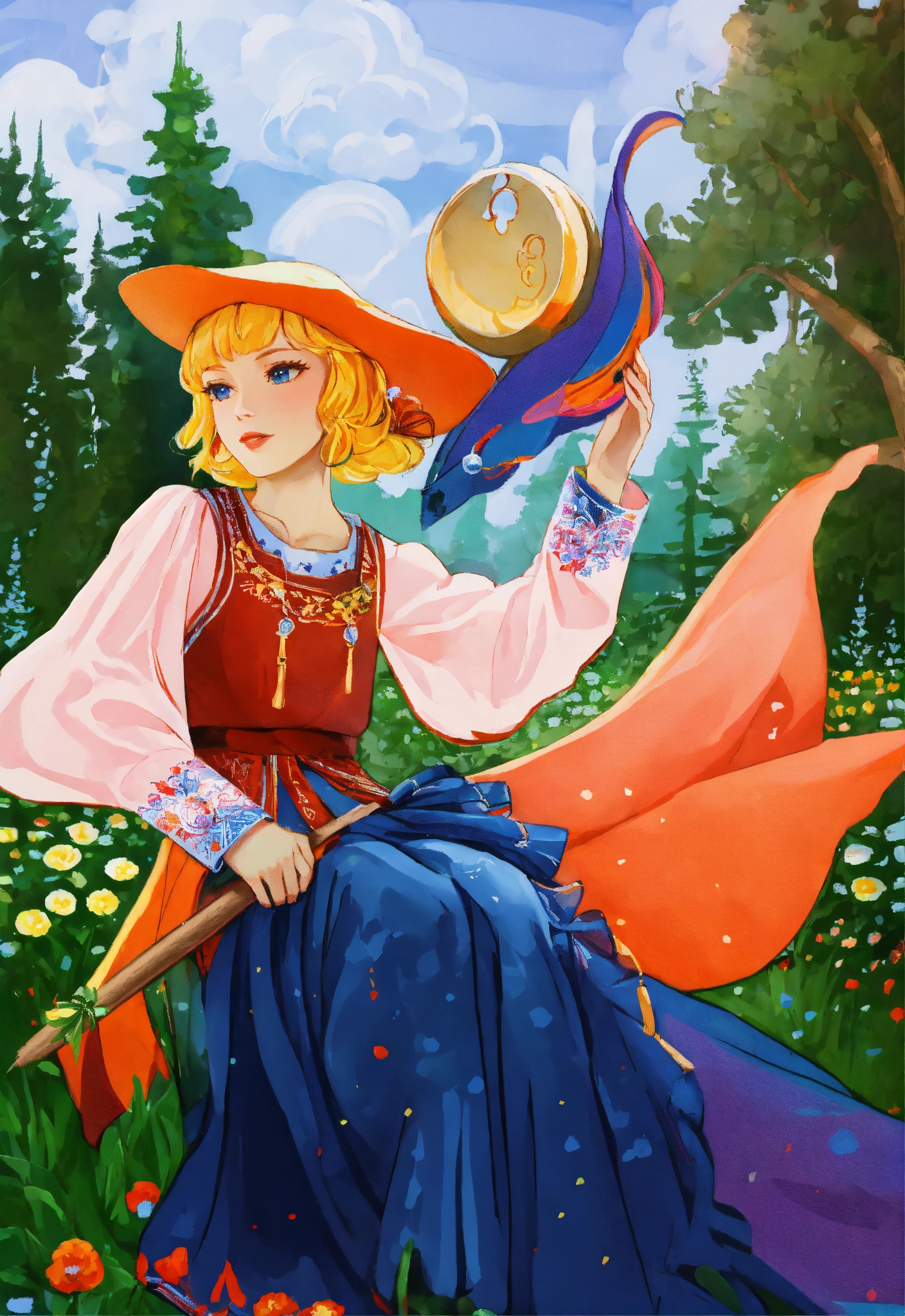 Lexica - Kolobok is a Ukrainian fairy tale