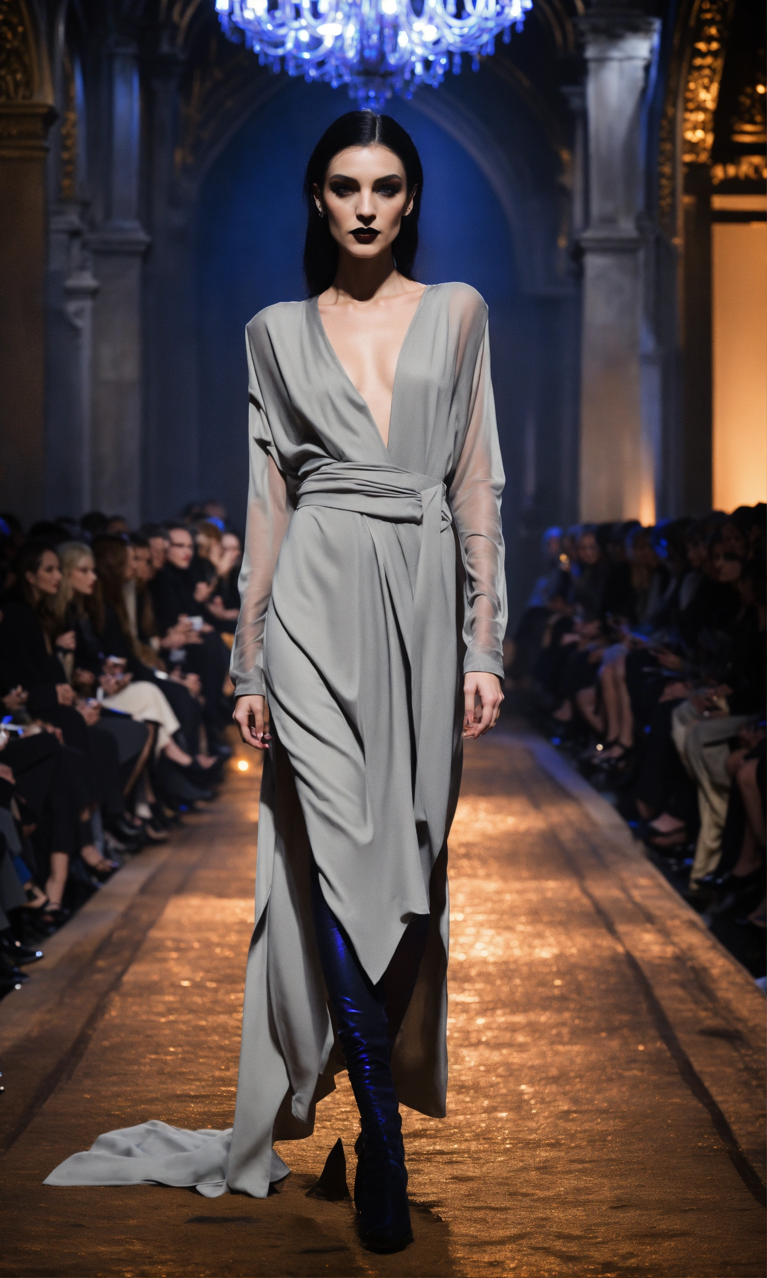 Lexica - Lothlorien androgynous royal vampire walking runway during ...