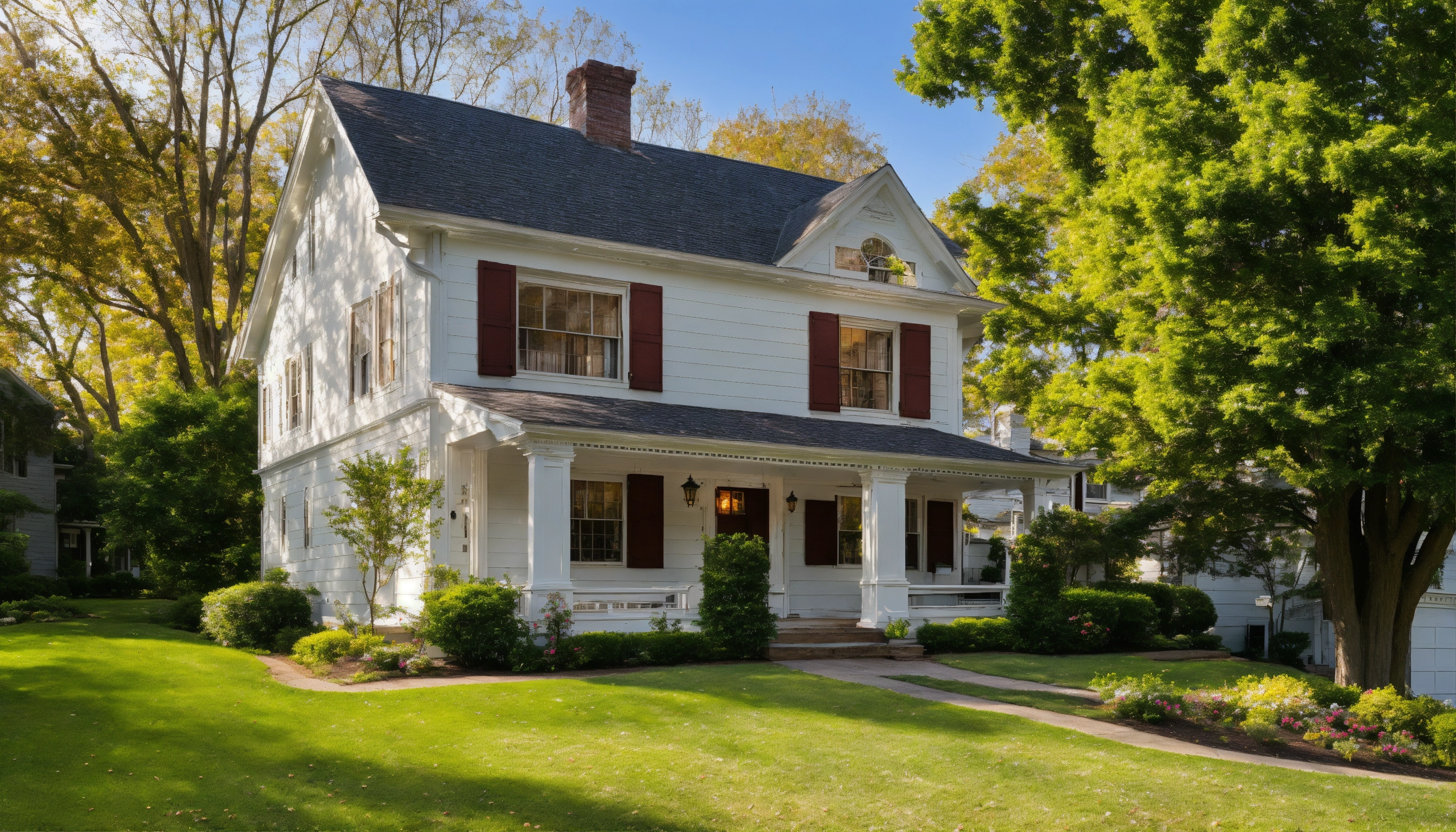 Lexica - 1920s colonial revival house