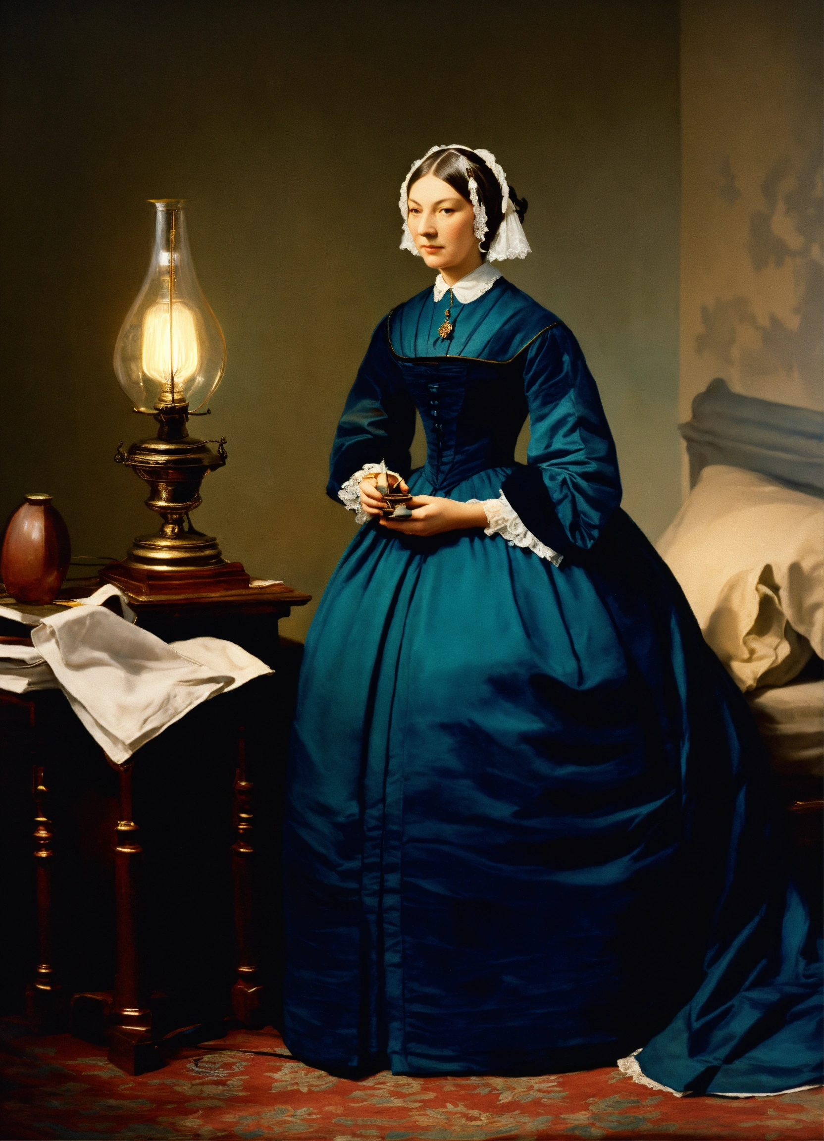 Lexica - Florence nightingale, lady with the lamp